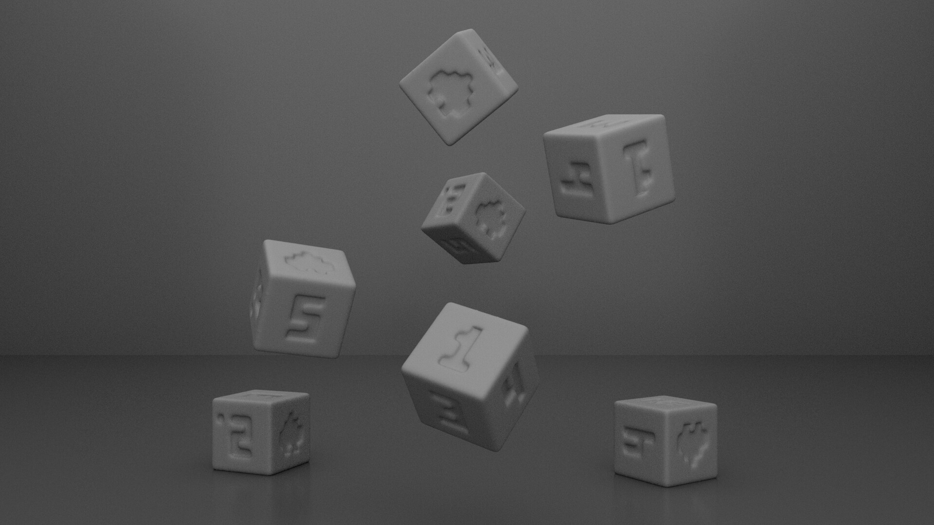 ArtStation - Custom Dice 3D Model