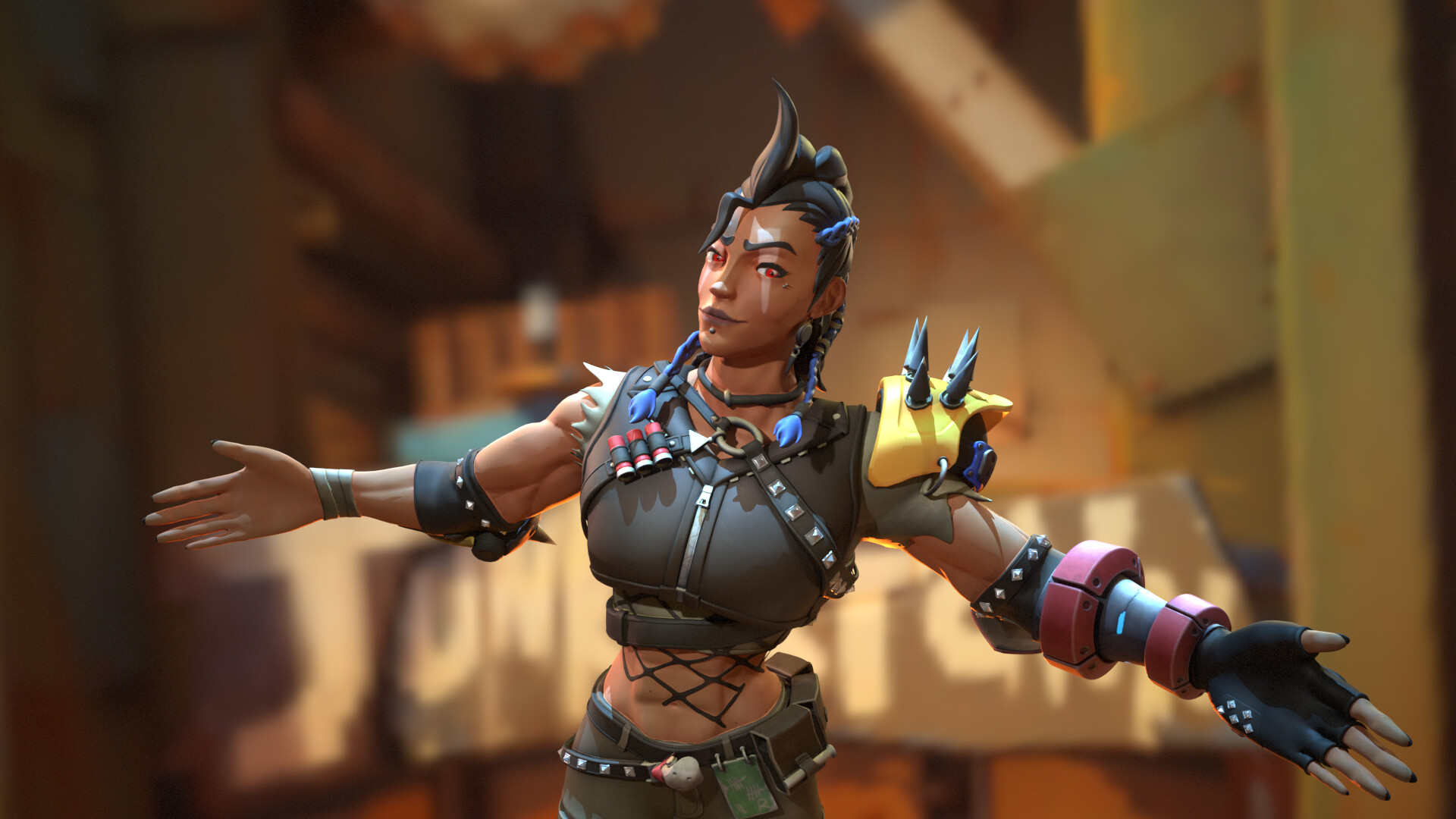 ArtStation - OVERWATCH : Junker Queen (Fan Art)