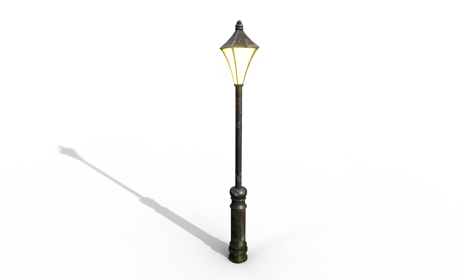 ArtStation - Lamp Post- Modeled, Textured, Rendered