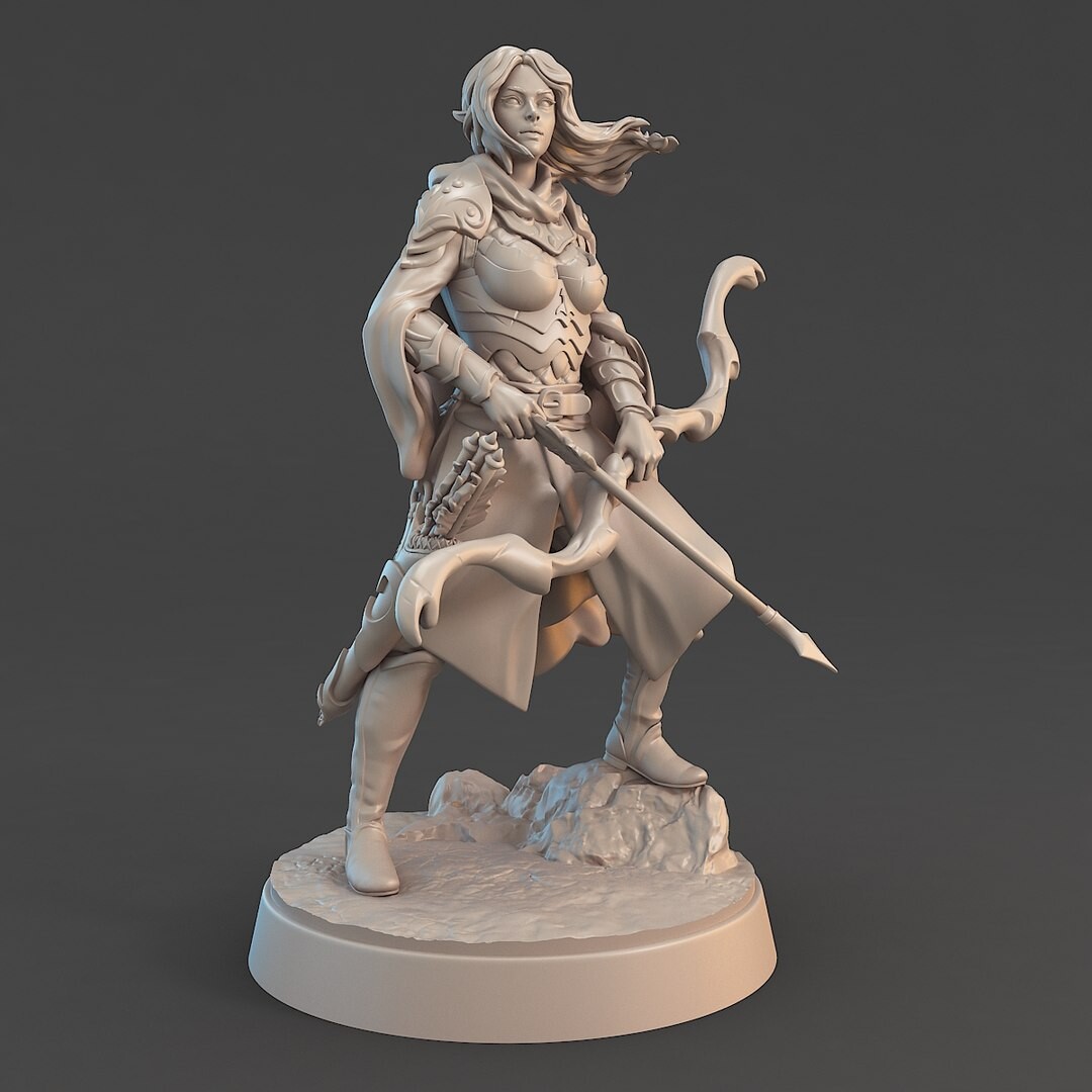 ArtStation - 3D Elf Archer