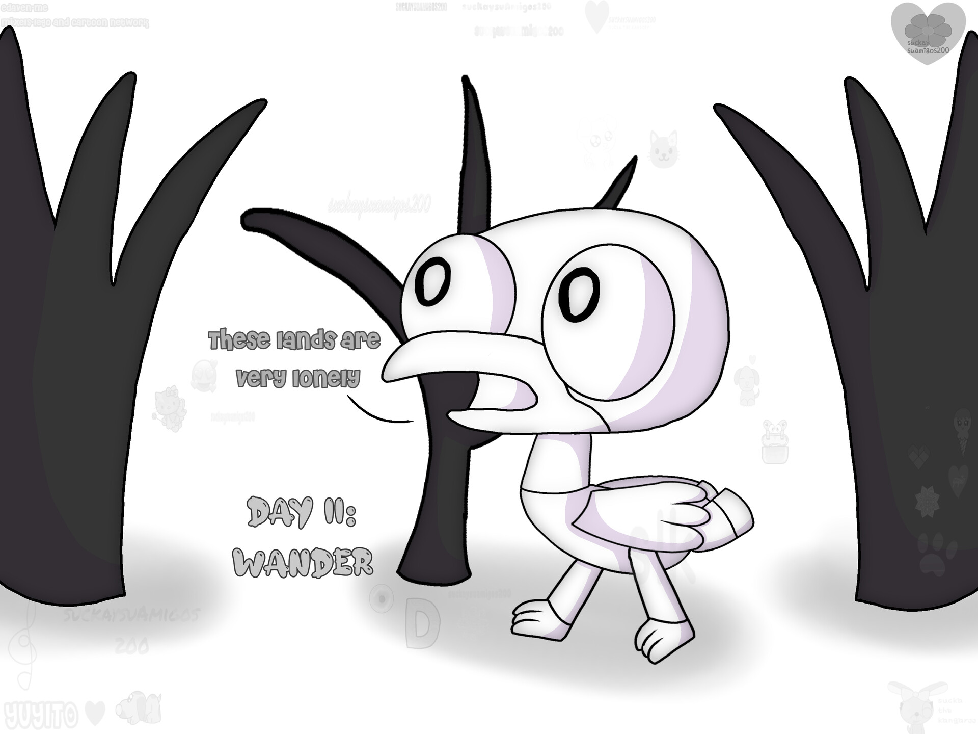 ArtStation - Inktober 2023 Day 11: Wander