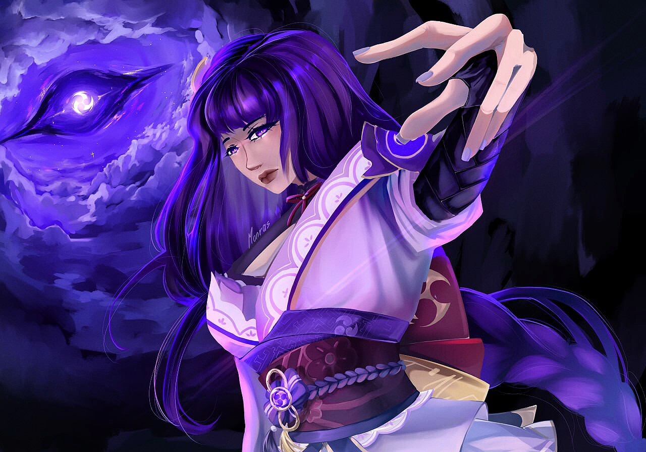 ArtStation - Shogun Raiden🛐