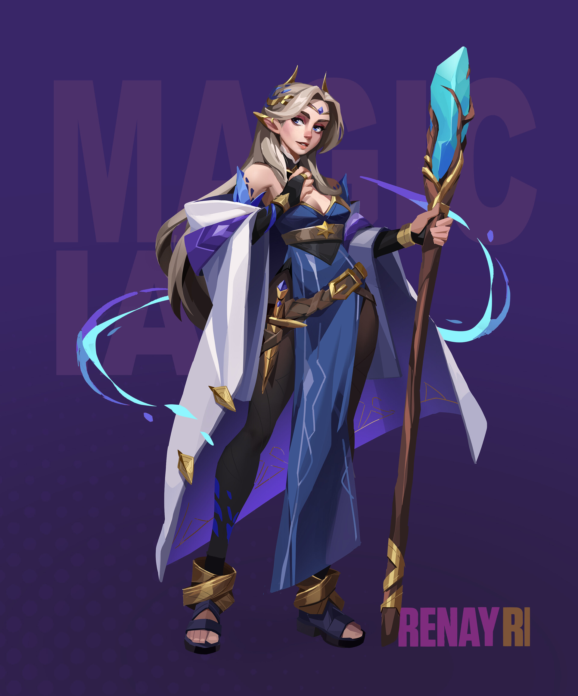 ArtStation - magic elf