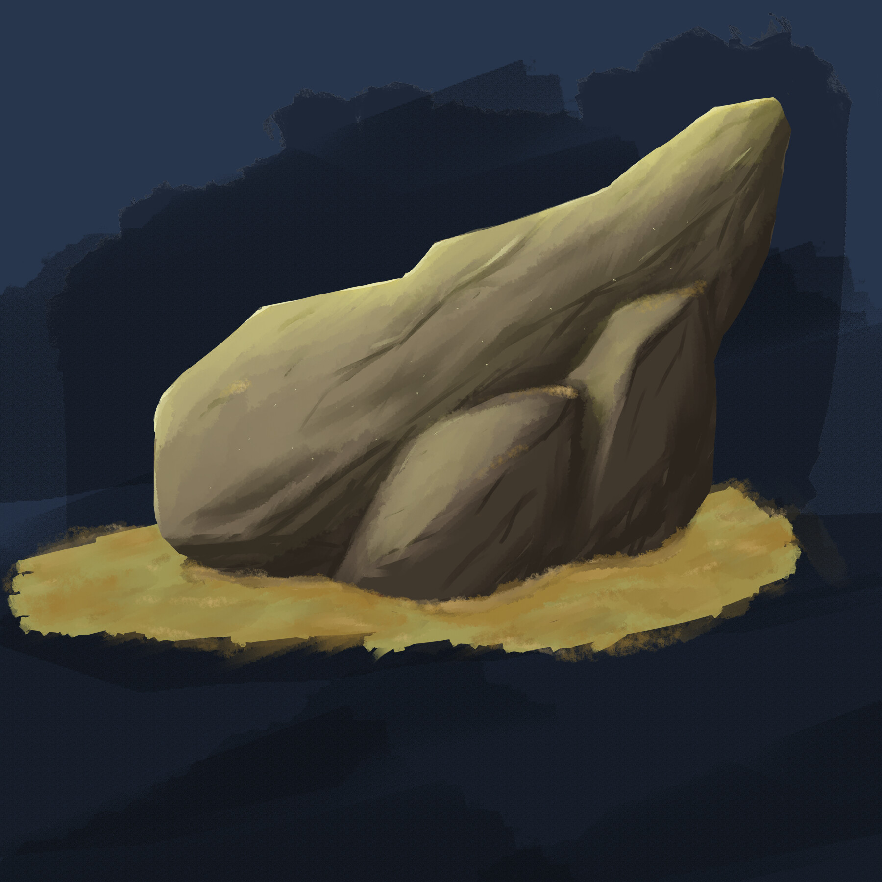 ArtStation - Rock Study