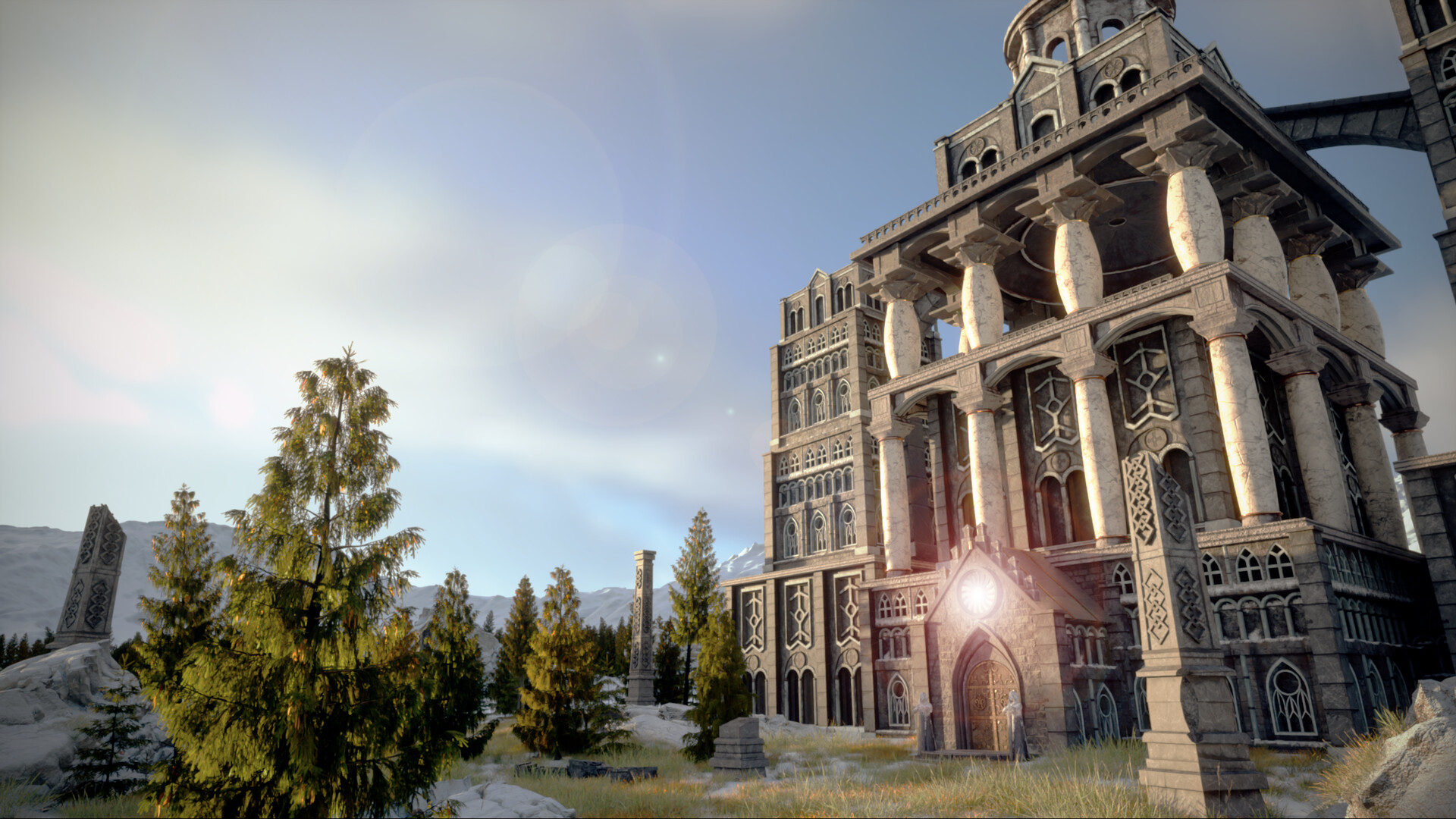 ArtStation - School project : Aeon Temple