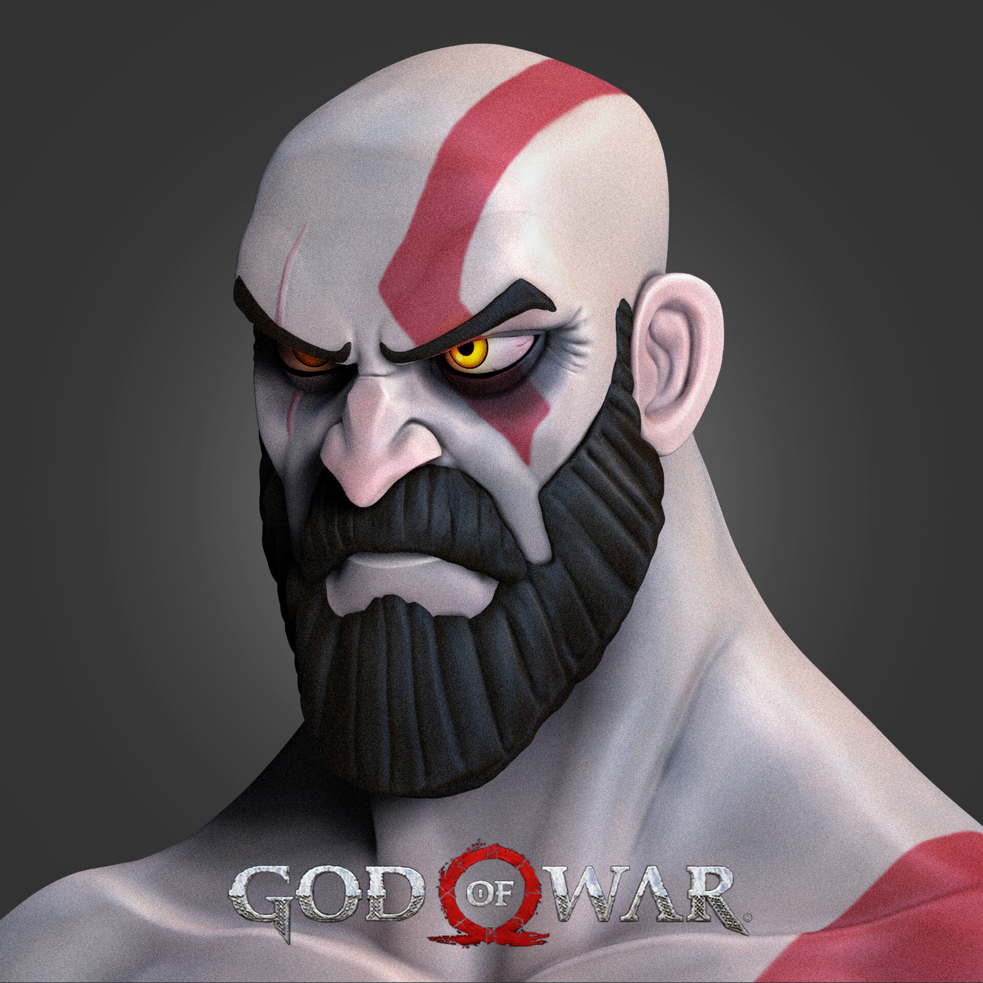 Aritz Zorzano Morrondo - - Stylized Kratos