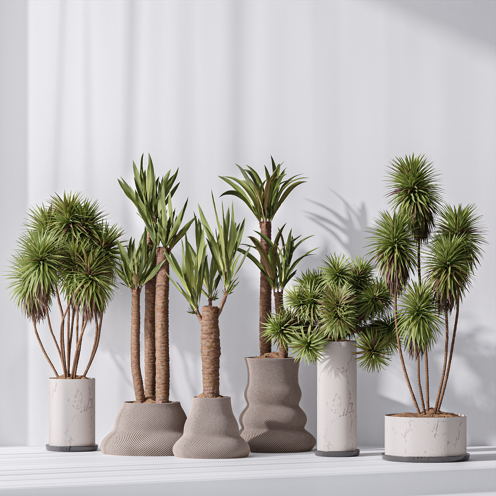 ArtStation - Yucca Elephantipes Gigantea Vase 07