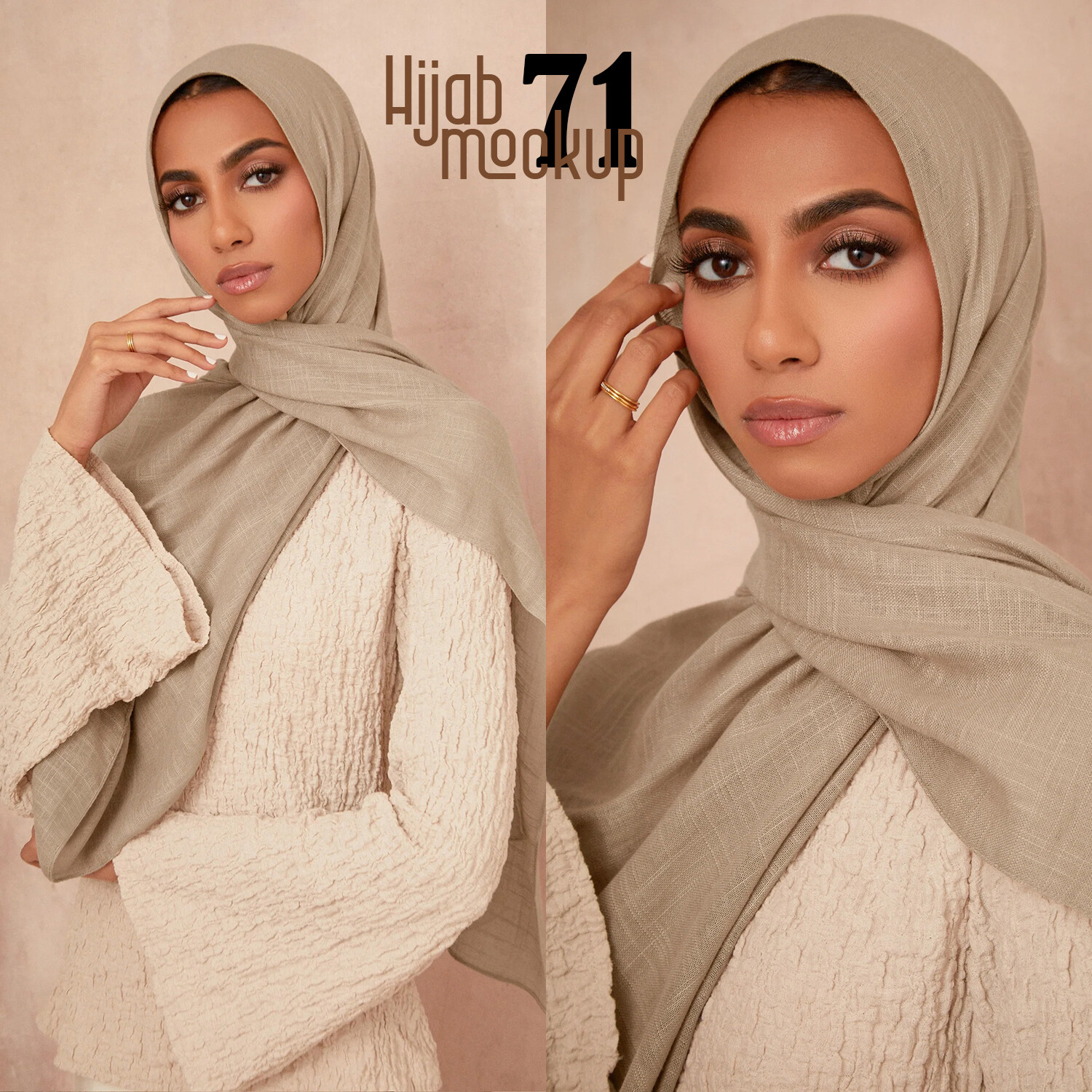 ArtStation - Hijab Mockup Pack 71