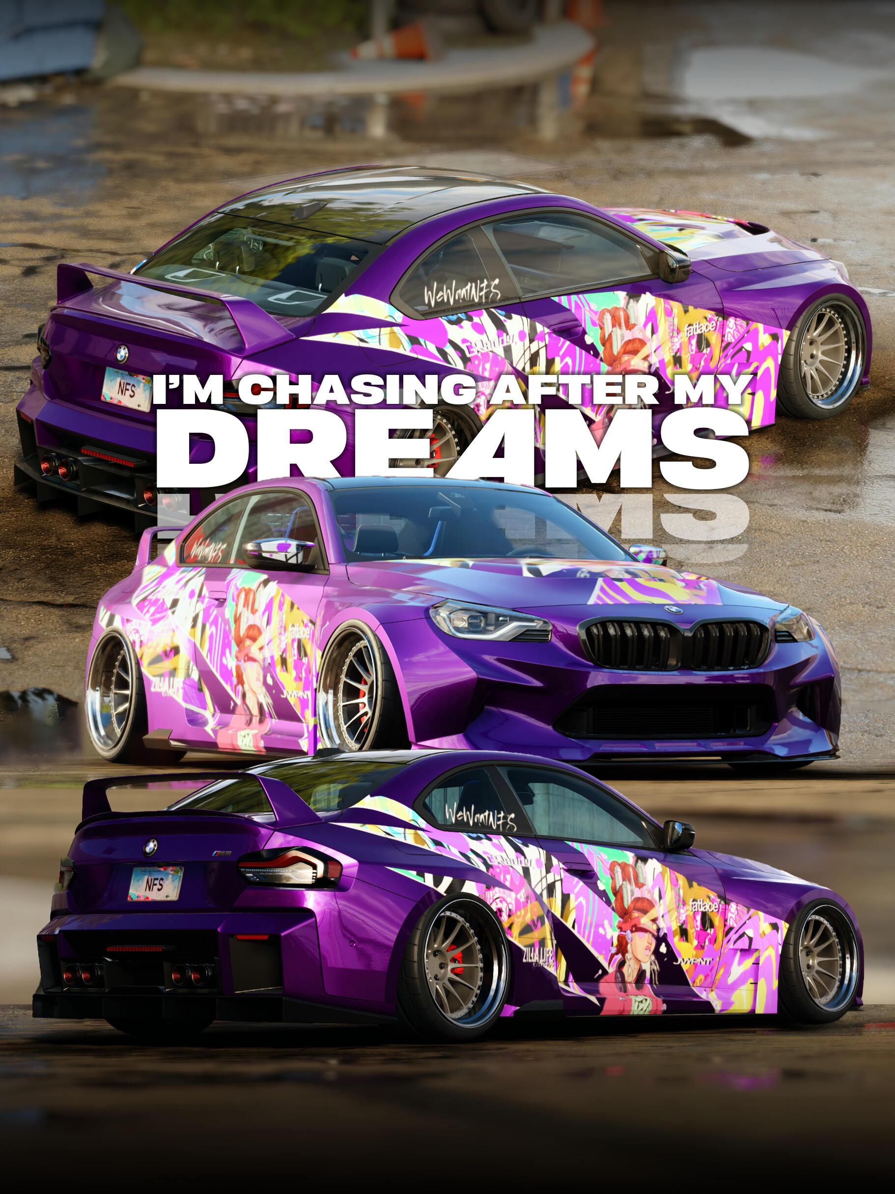 ArtStation - BMW M2 "PeurpleWave"