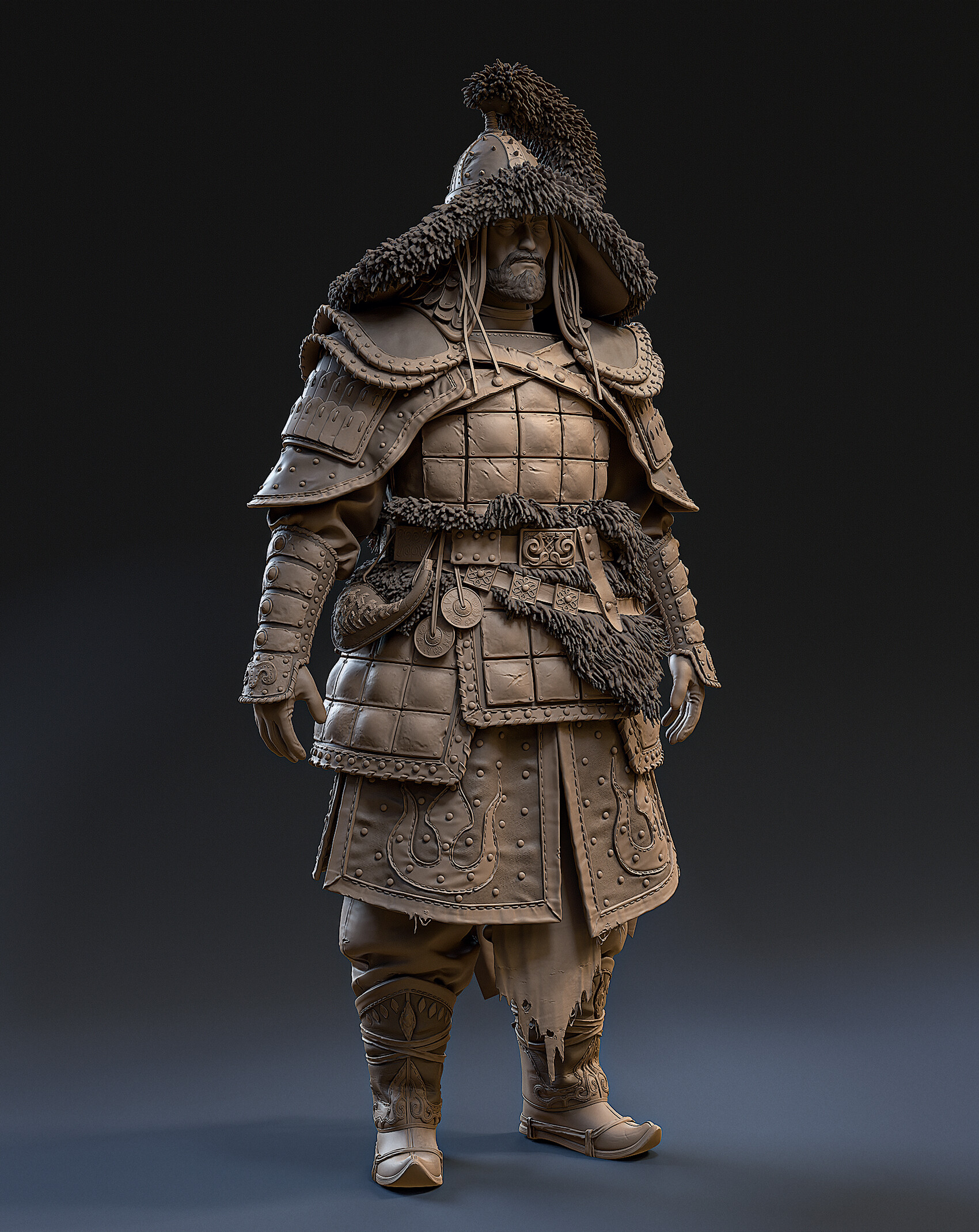 ArtStation - Mongol warrior