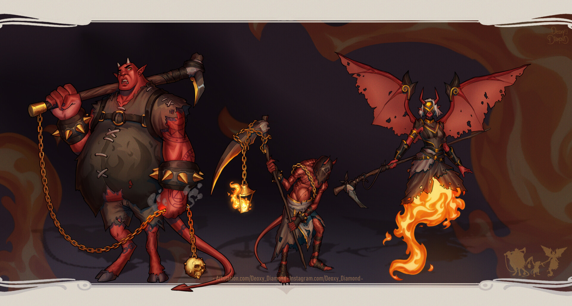 Deoxy Diamond - Servants of Hell