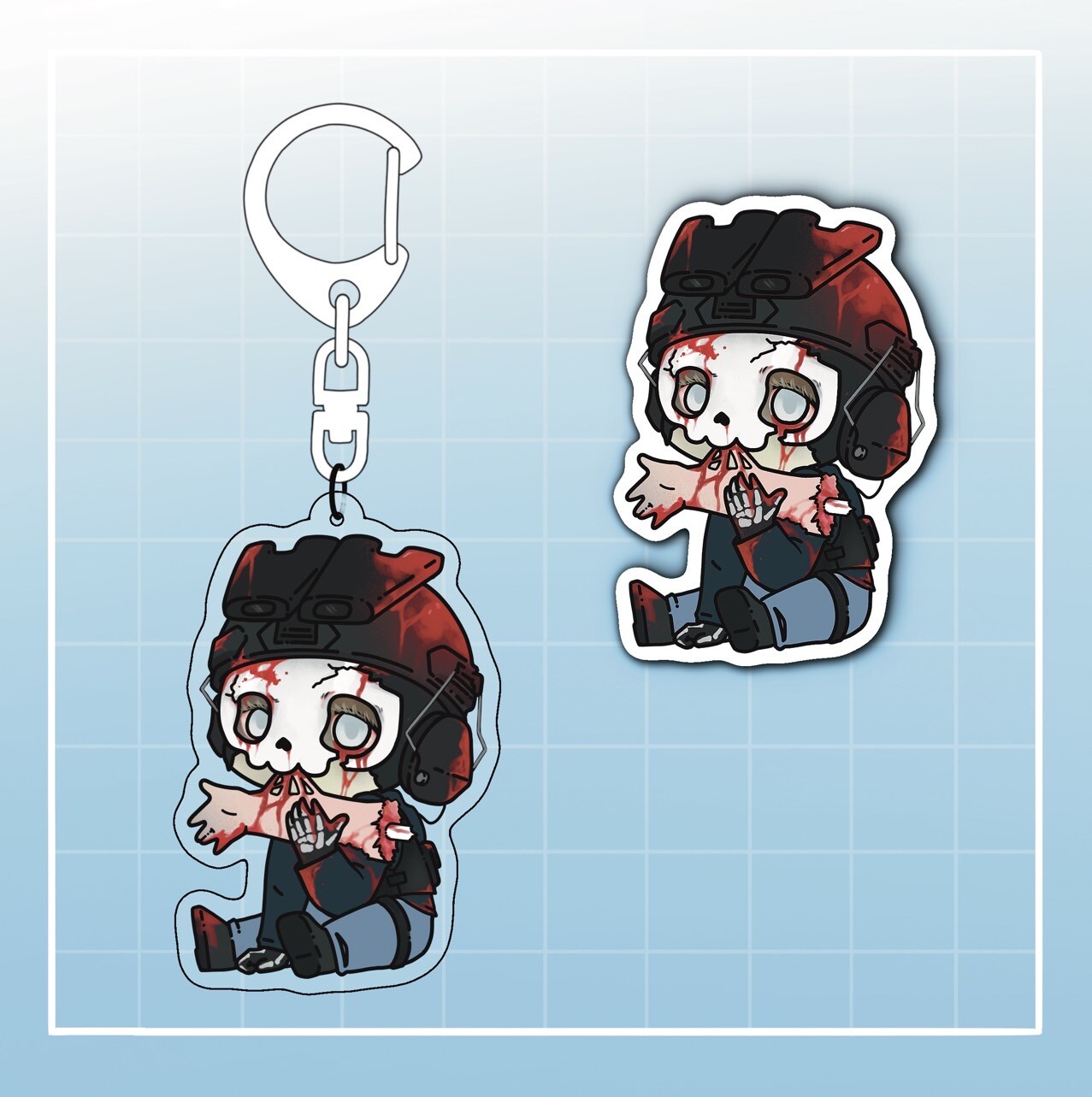 Kōmi Sara - Zombie Ghost Chibi - Call of Duty