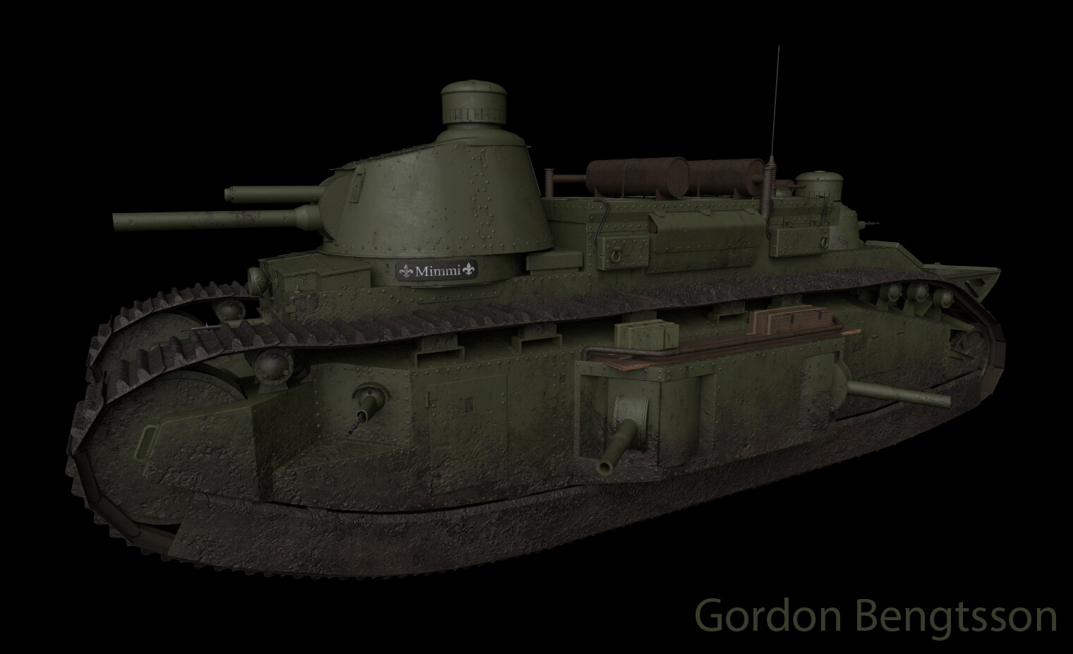 Gordon Bengtsson - Char 2C - Hardsurface
