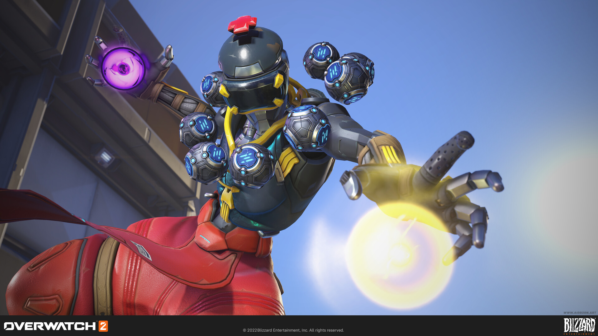 Airborn Studios - Overwatch 2 - Cybermonk Zenyatta