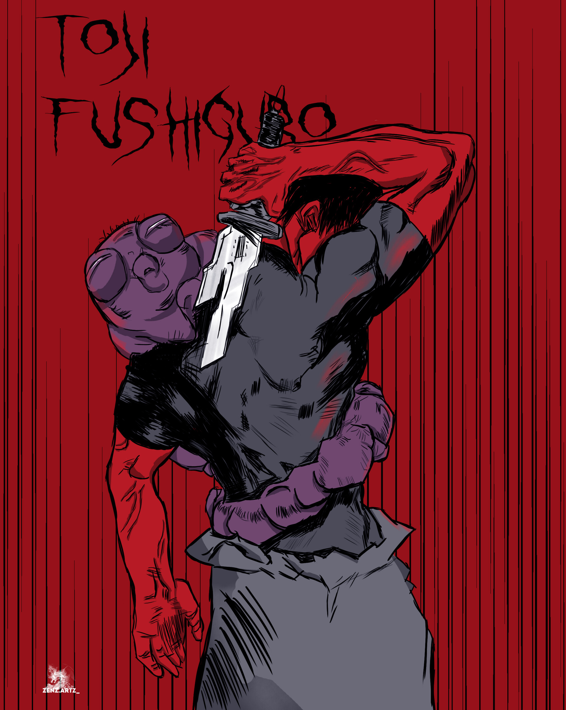 ArtStation - Toji Fushiguro