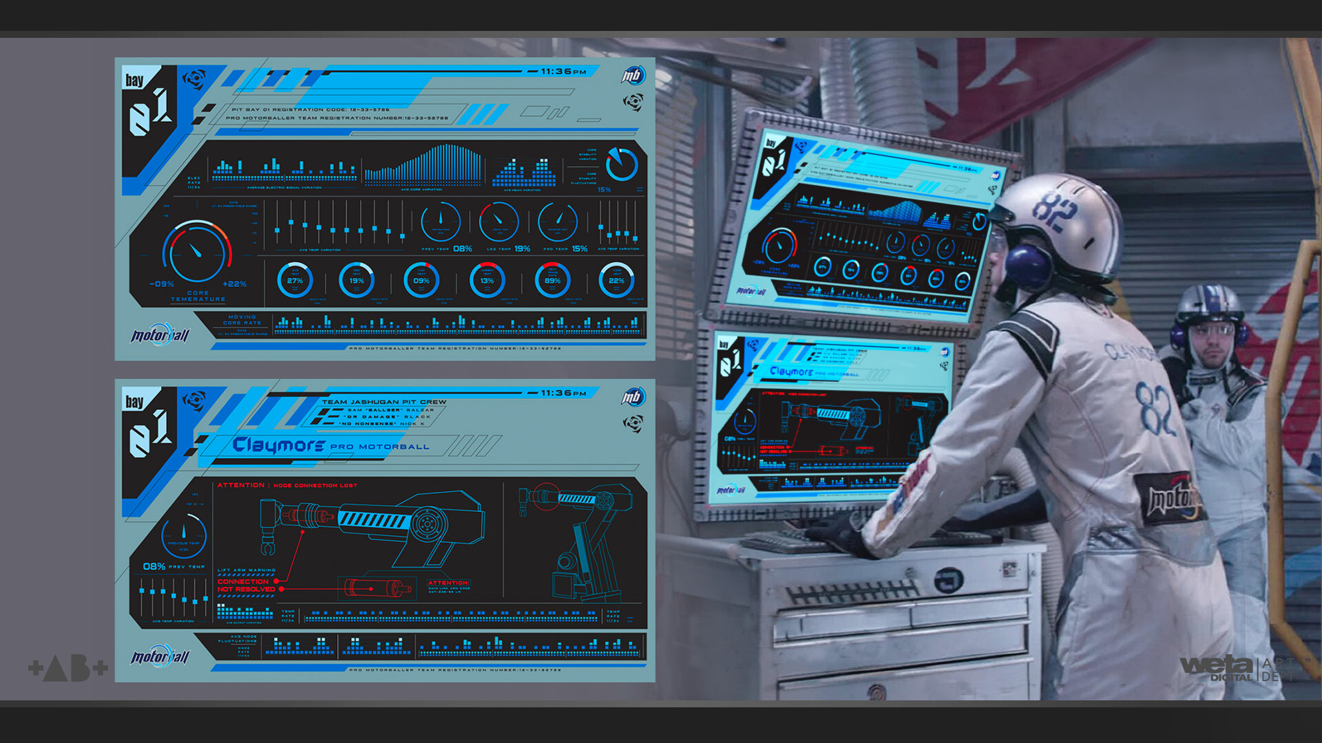 Aaron Black - Alita Battle Angel - UI