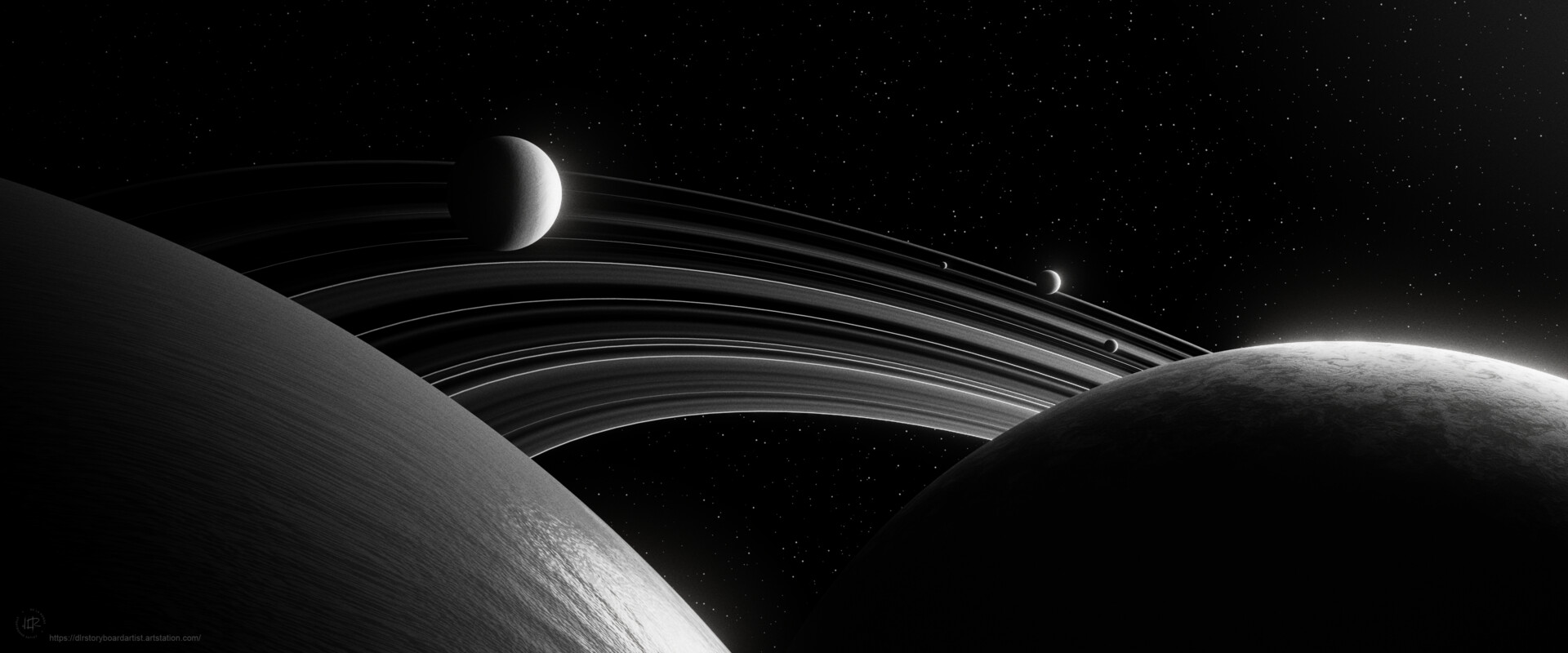 ArtStation - Personal Project: Ring Planet