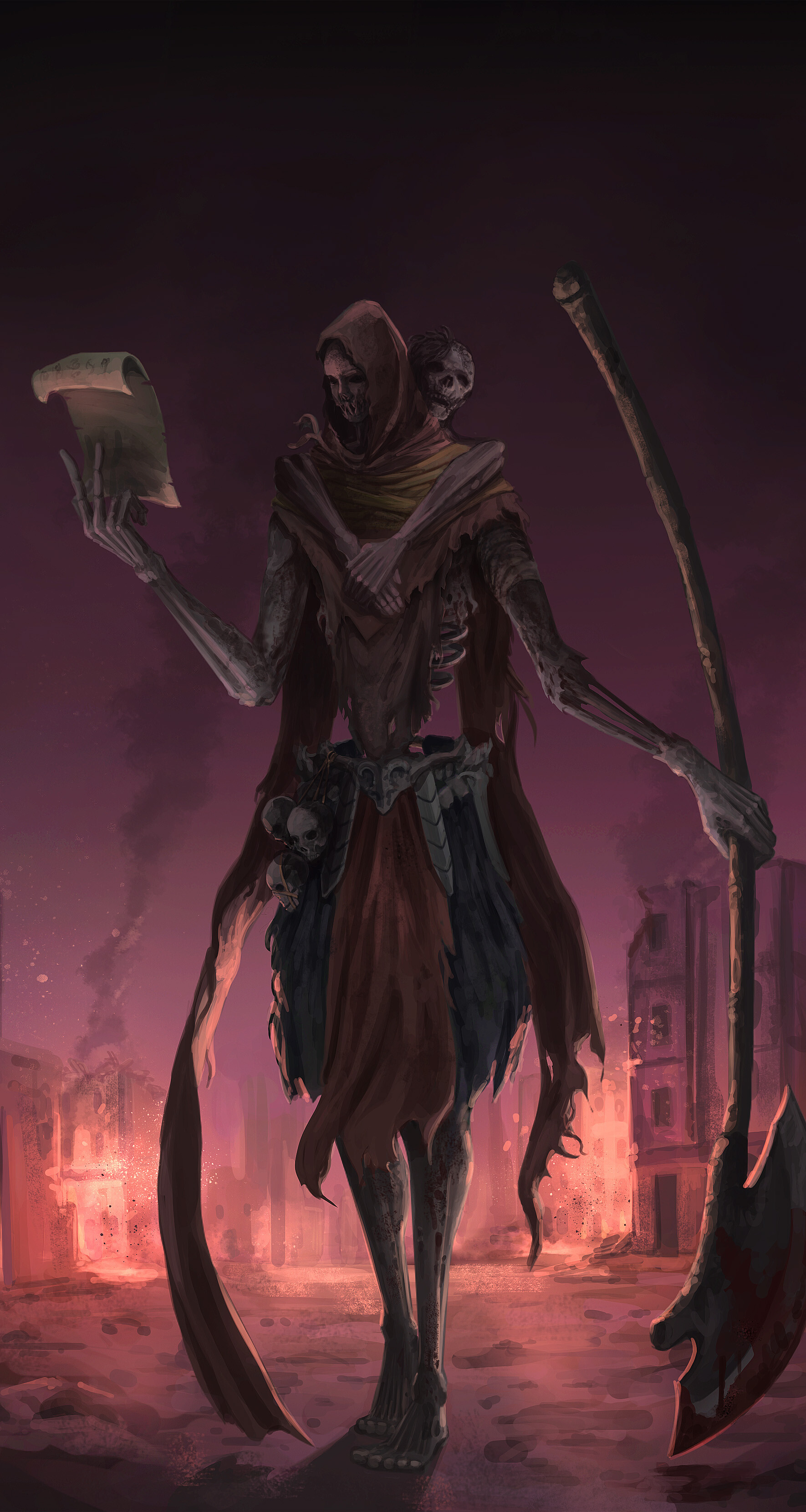 ArtStation - undead executioner concept design