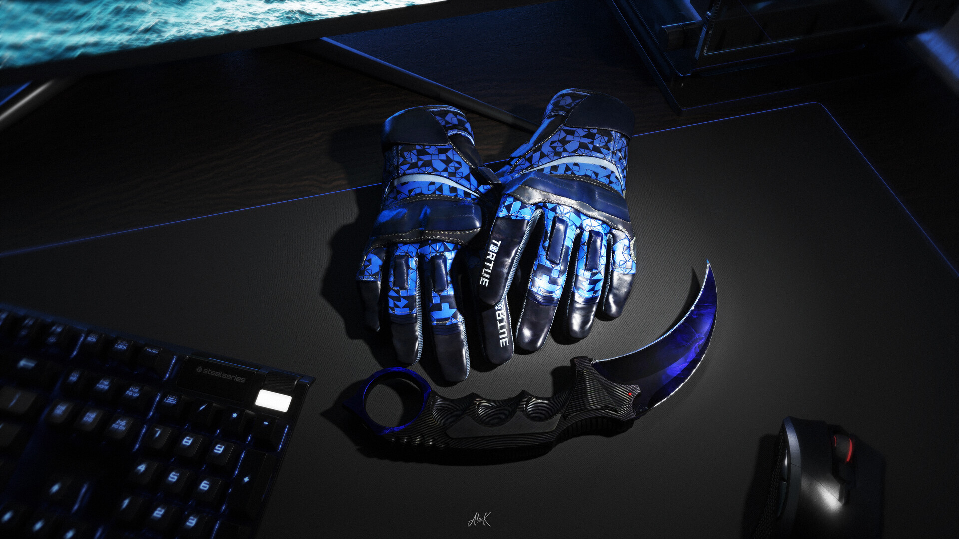 AlexK Artist - Up close!