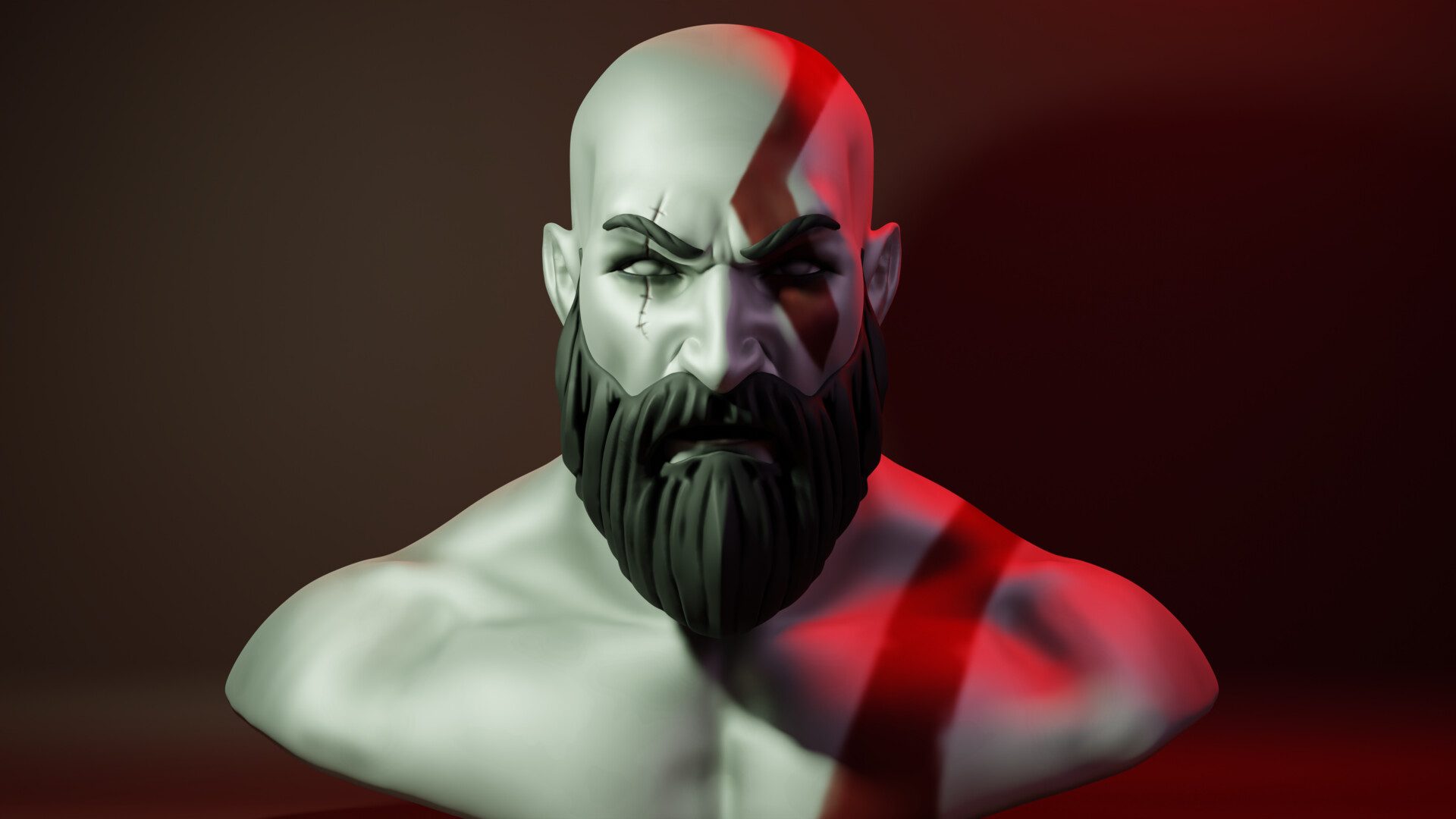 ArtStation - Kratos - Stylized