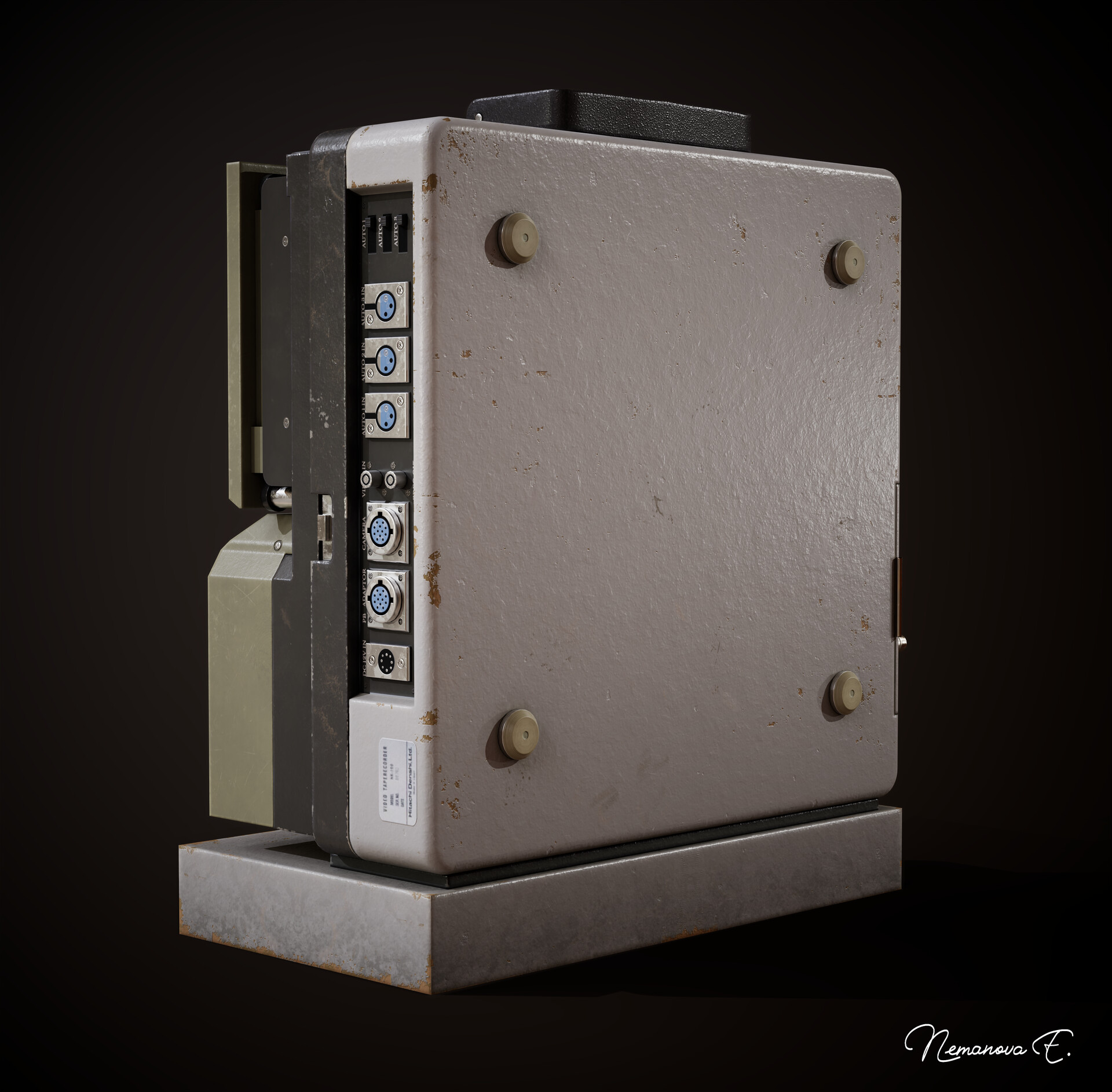 Ekaterina Nemanova - VTR - Video Tape Recorder Hitachi HR-100