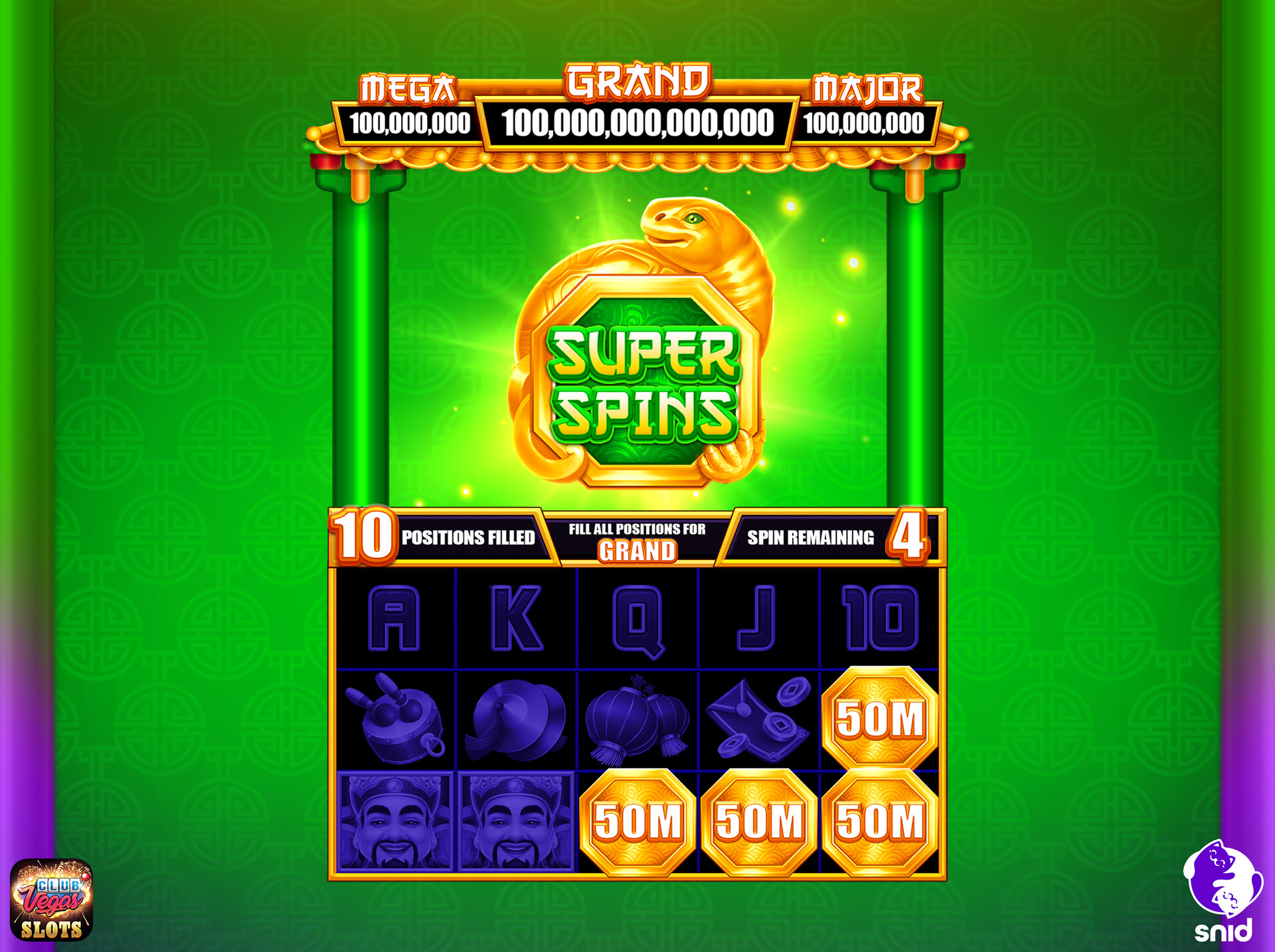 SNID Art Studio - Caishen Triple Cash