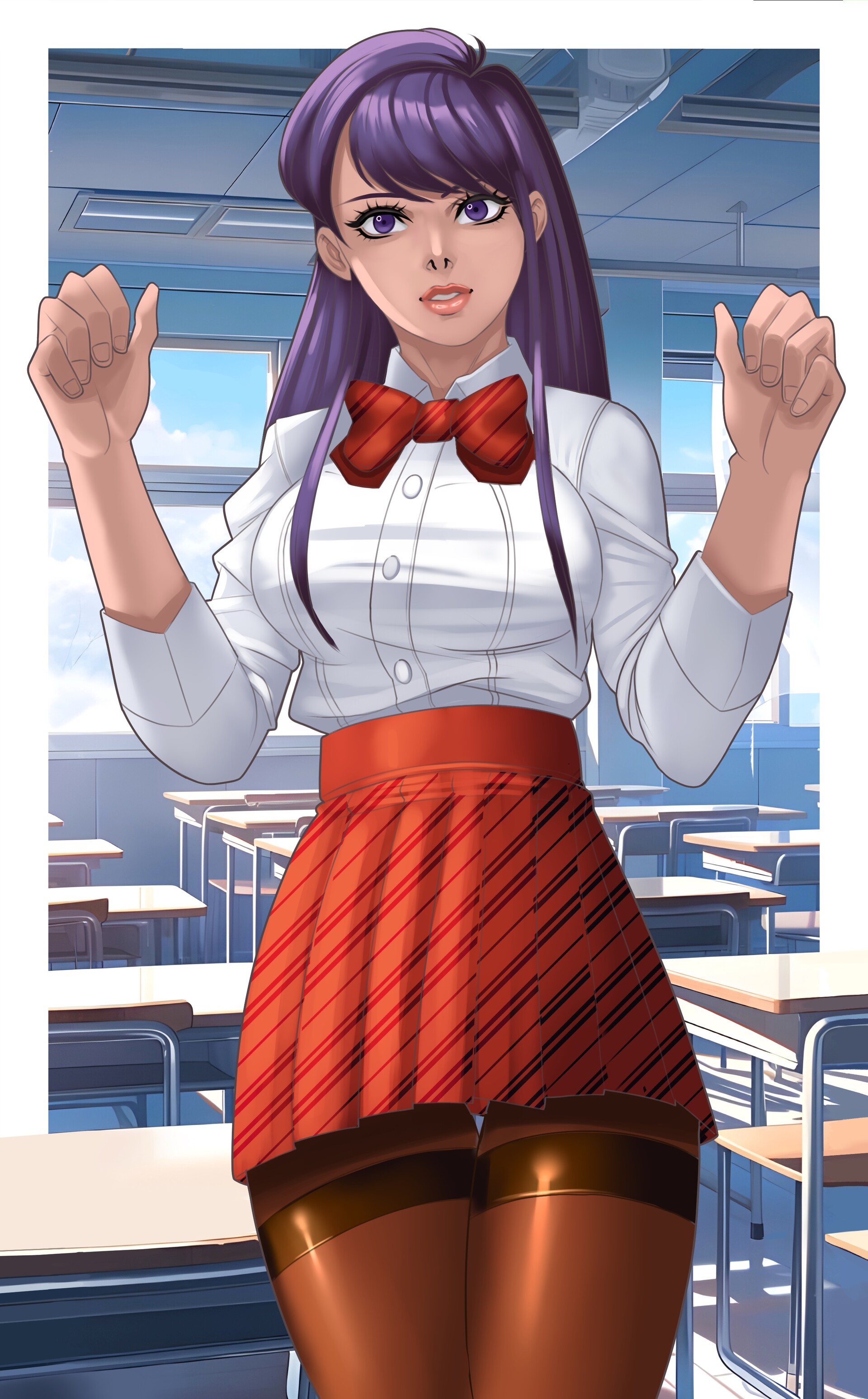 ArtStation - Artgerm Arttrober Challenge 2023 - Shoko Komi