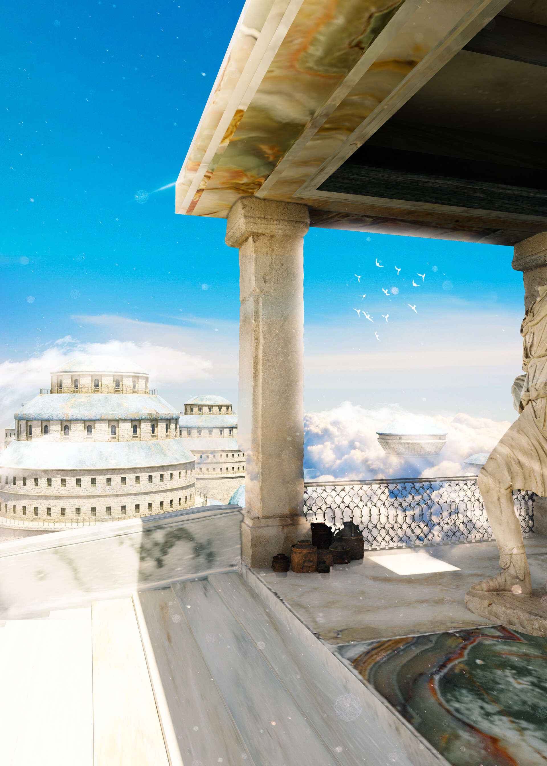 ArtStation - Building In The Sky