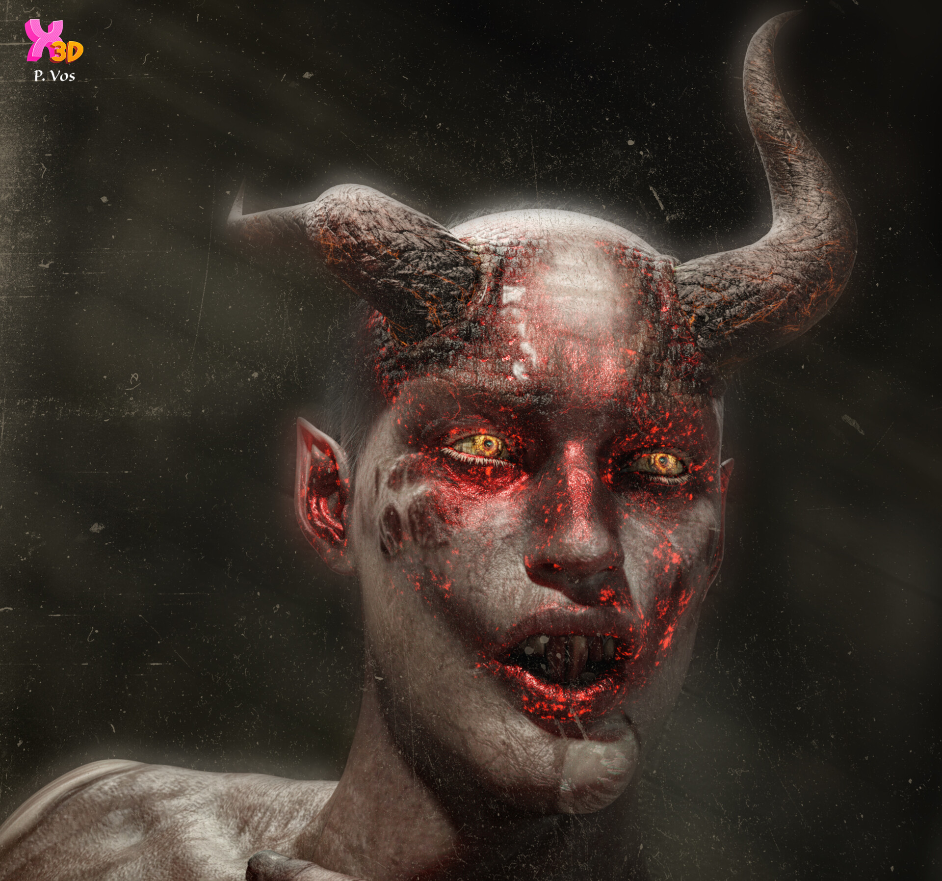 Xtreme3D Studio - FPE Universal Horns and AddOn Textures for G8.1M