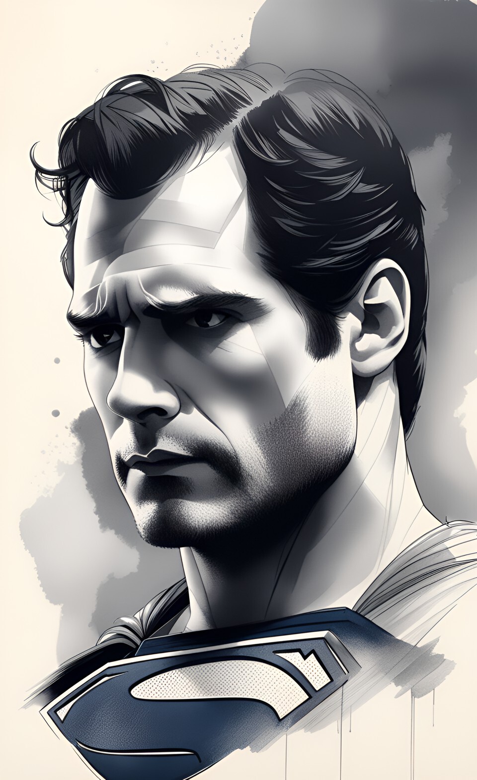 ArtStation - Henry Cavill Man of Steel