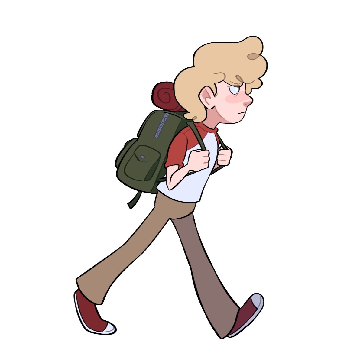 ArtStation - Walking cycle (animation)