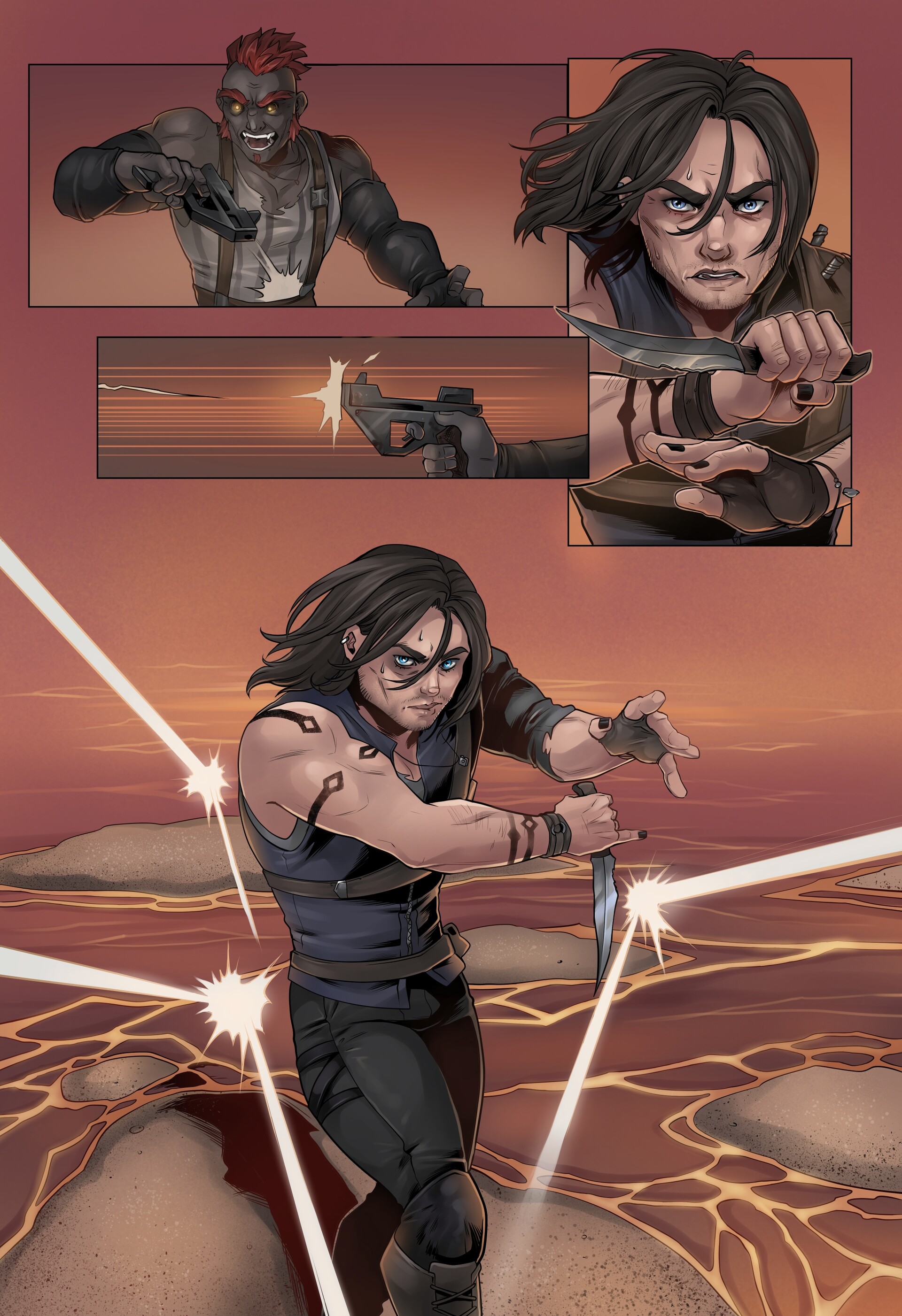 ArtStation - Comic page- 5th