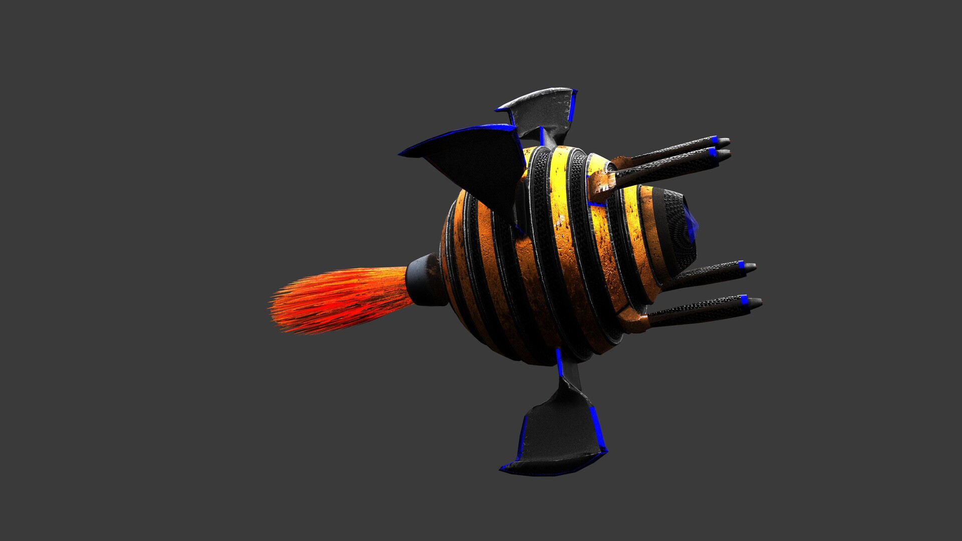 ArtStation - Bee Drone Concept