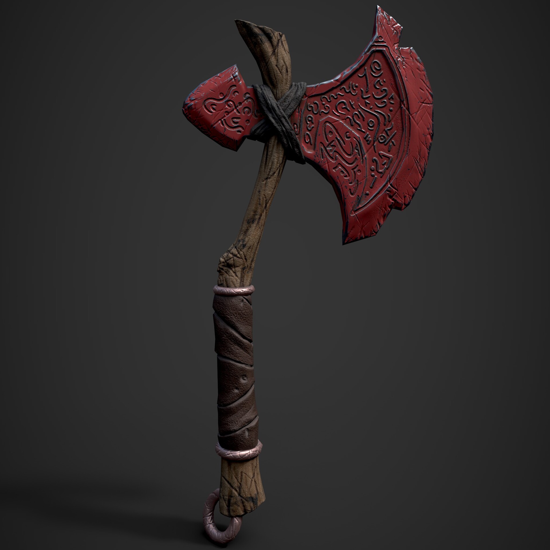 ArtStation - Battleforged Axe