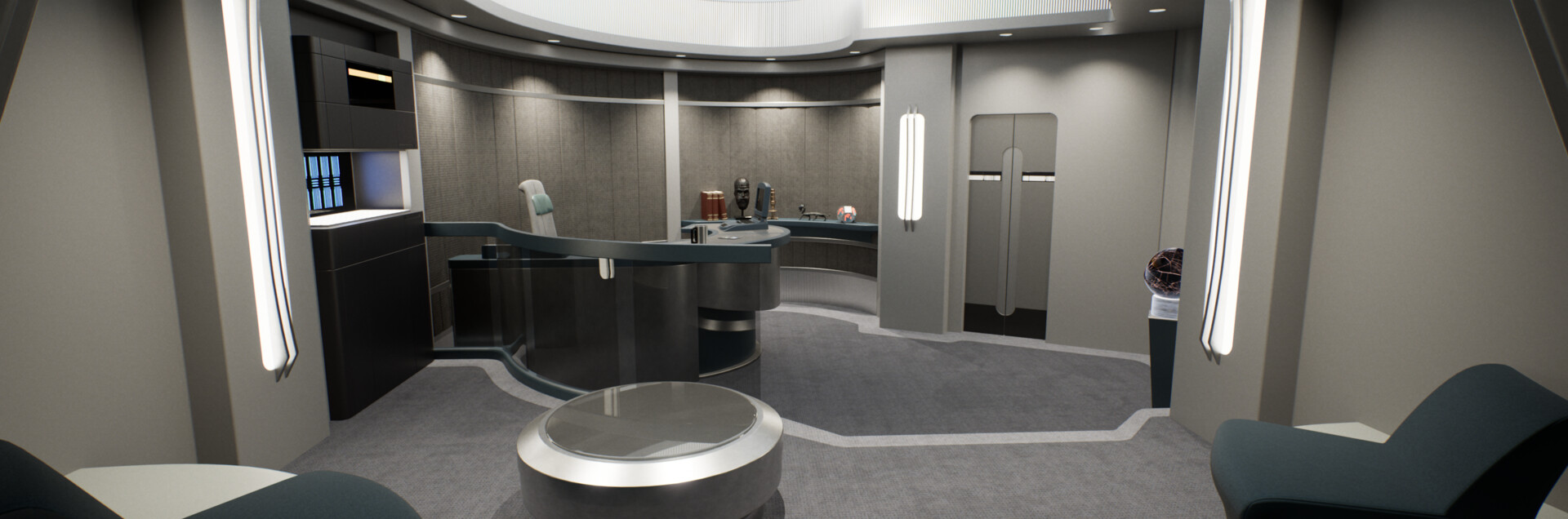 ArtStation - Voyager ReadyRoom Remastered