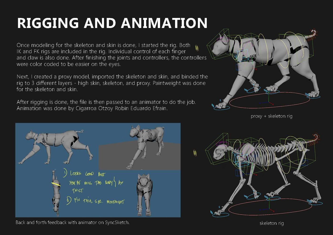 Zhi Ying Hoe - Eurasian Lynx Creature FX