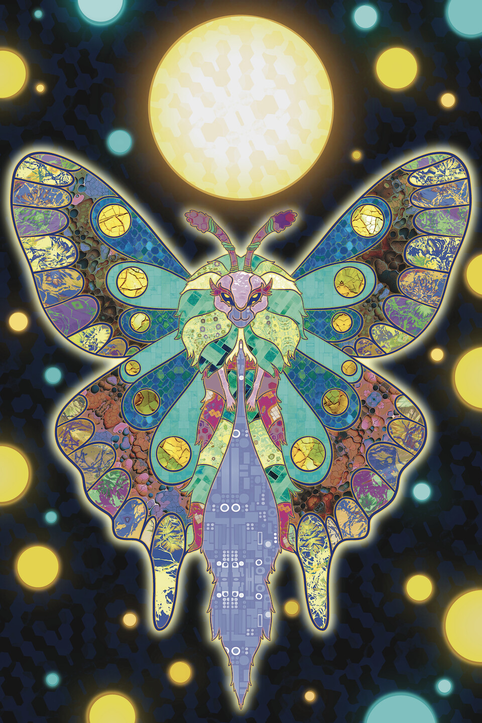 ArtStation - The Moon Moth Spirit