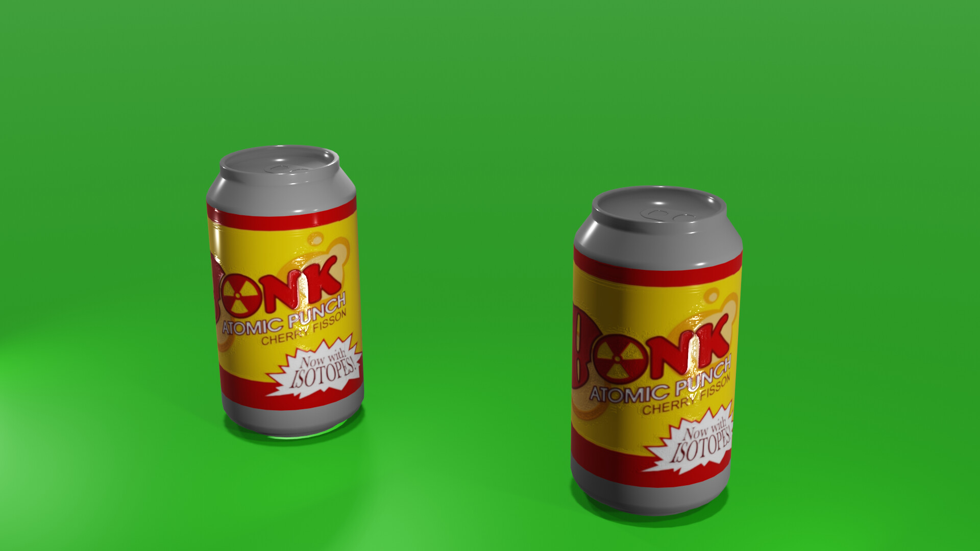 ArtStation - Bonk! Atomic Punch Soda Can Model and Rough Animation