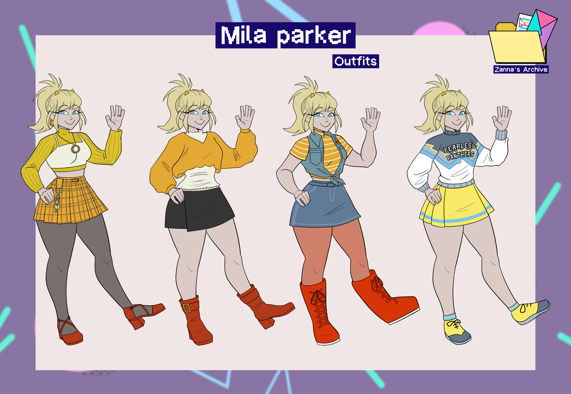 Rollito - Mila Parker (Zanna's Archive) - Character Design