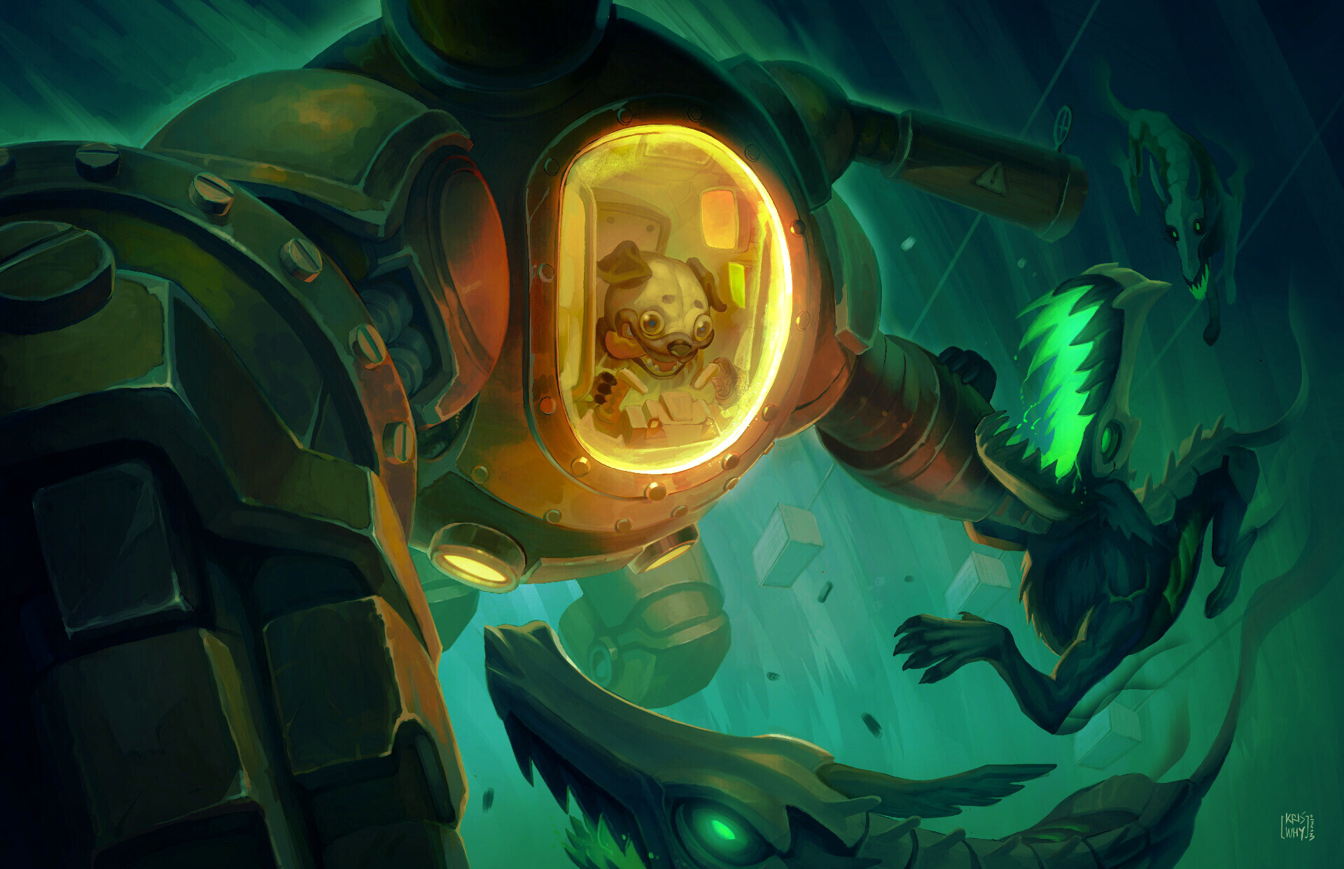 ArtStation - ARMORED PUG