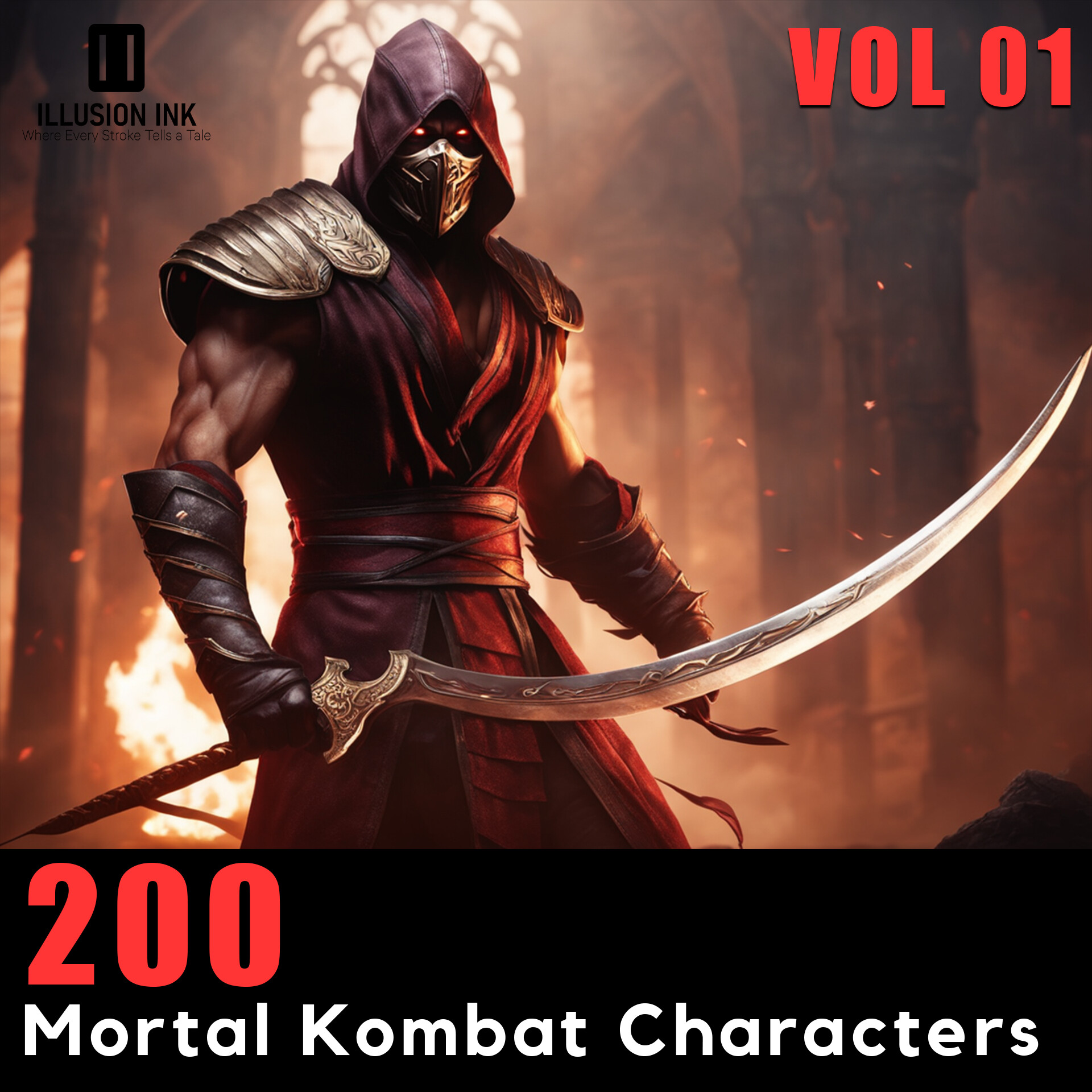 ArtStation - 200 Mortal Kombat Characters Concept art - (different age ...