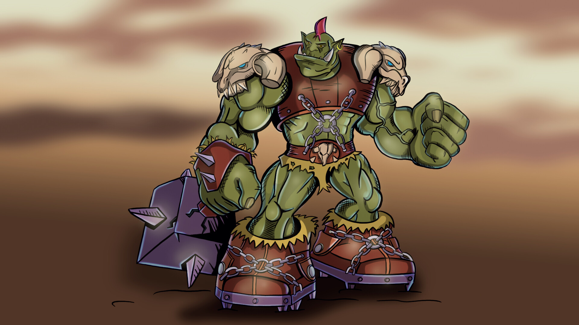 ArtStation - Orc Character Design / Concept Art
