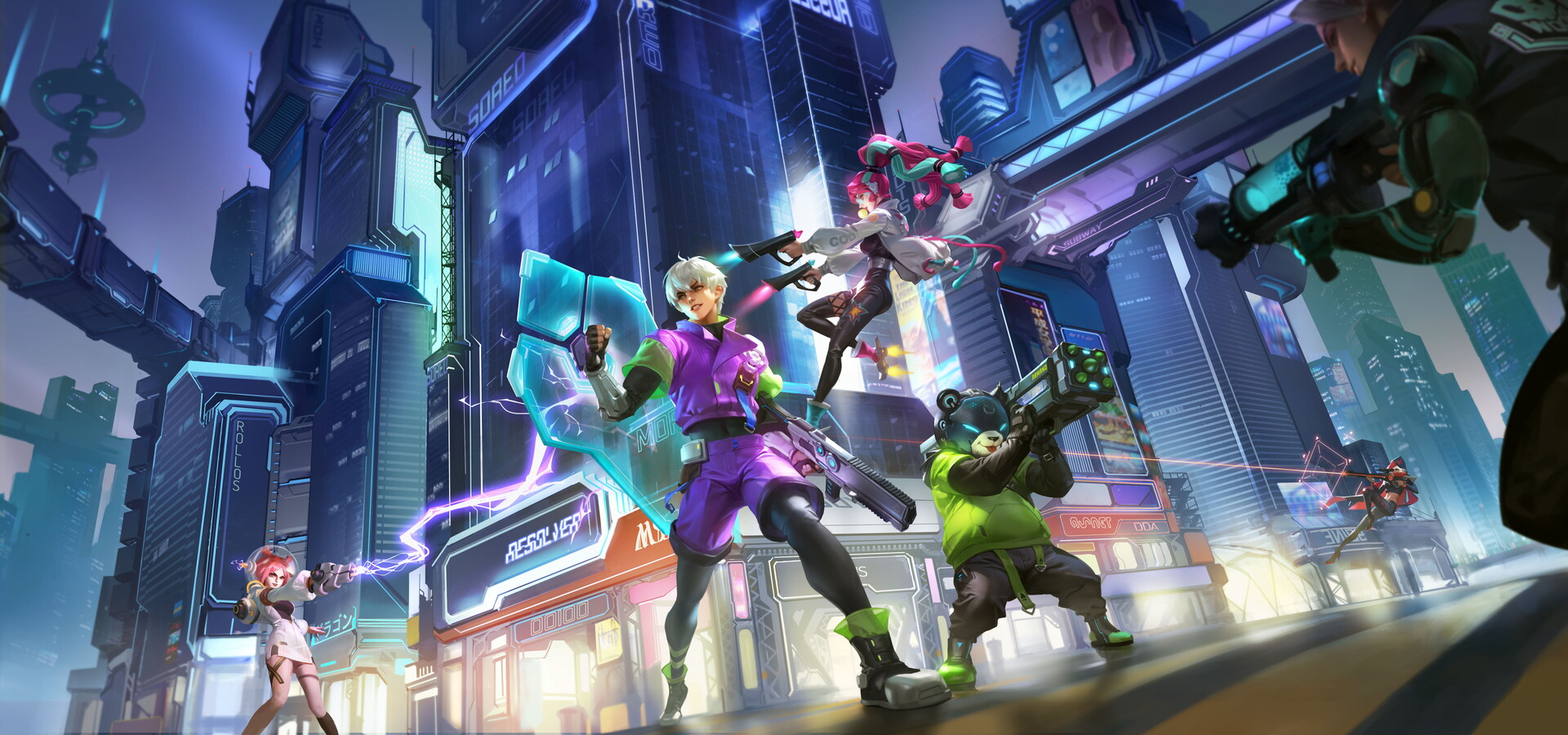 ArtStation - KV for a game -- 《dreamedge》