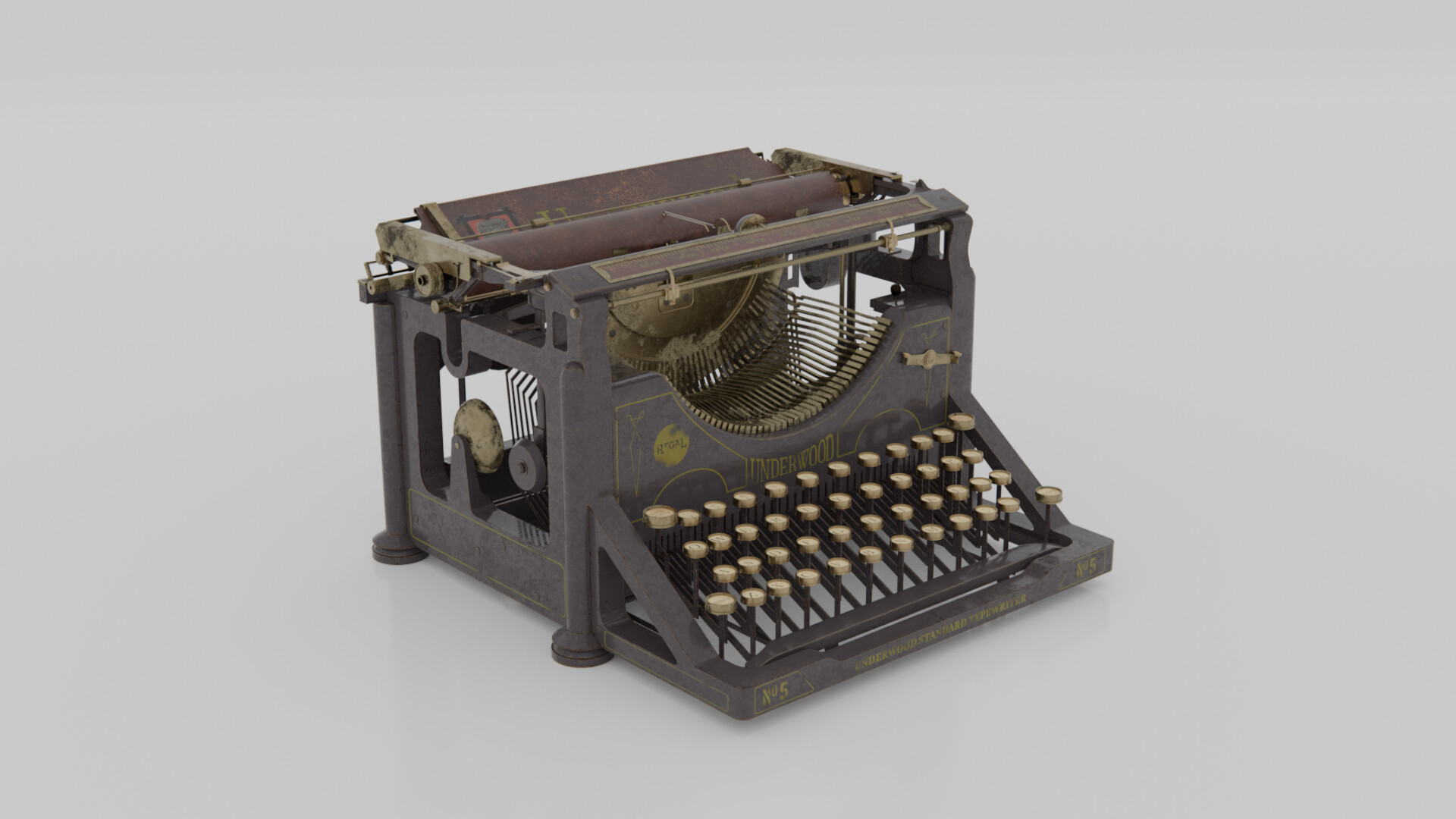 ArtStation - Antique Typewriter
