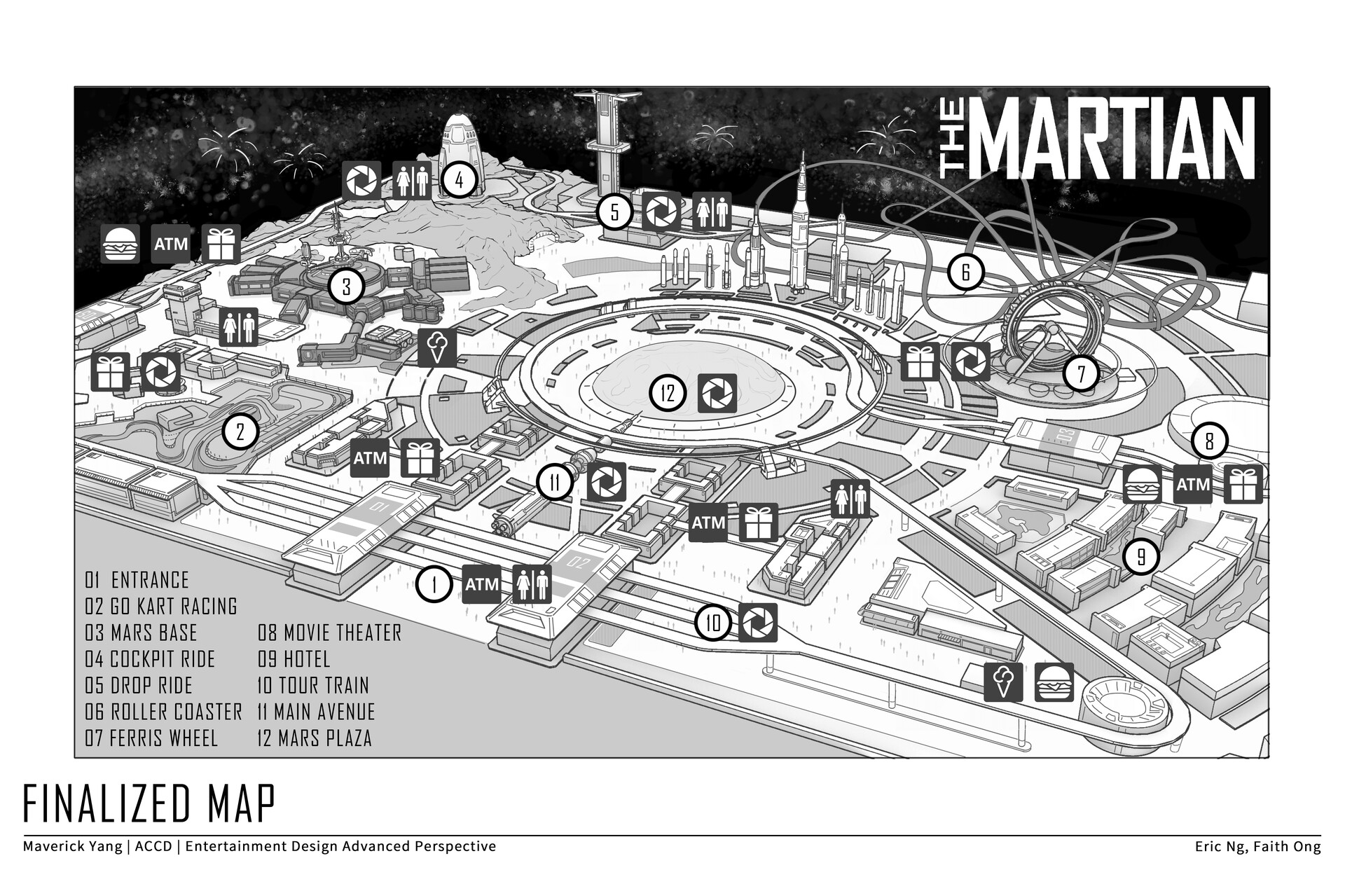 ArtStation - Theme park designed for The Martian