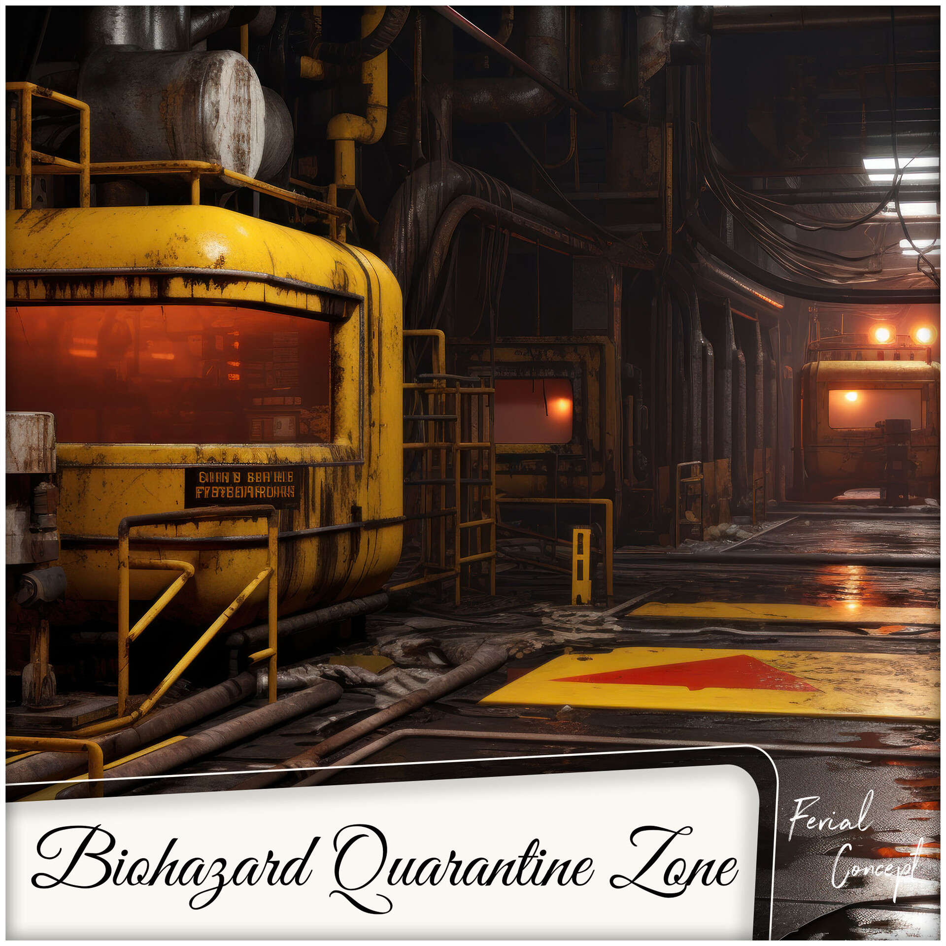 ArtStation - 🔹230 Biohazard Quarantine Zone Environment Concept ...