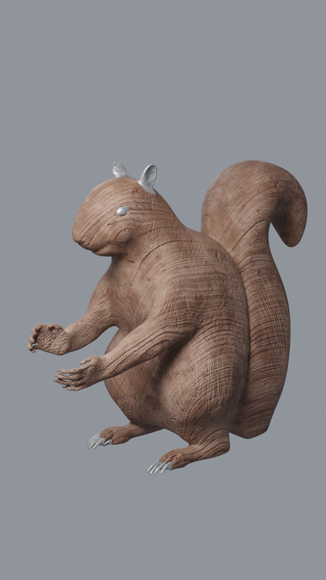 ArtStation - Wooden Squirrel