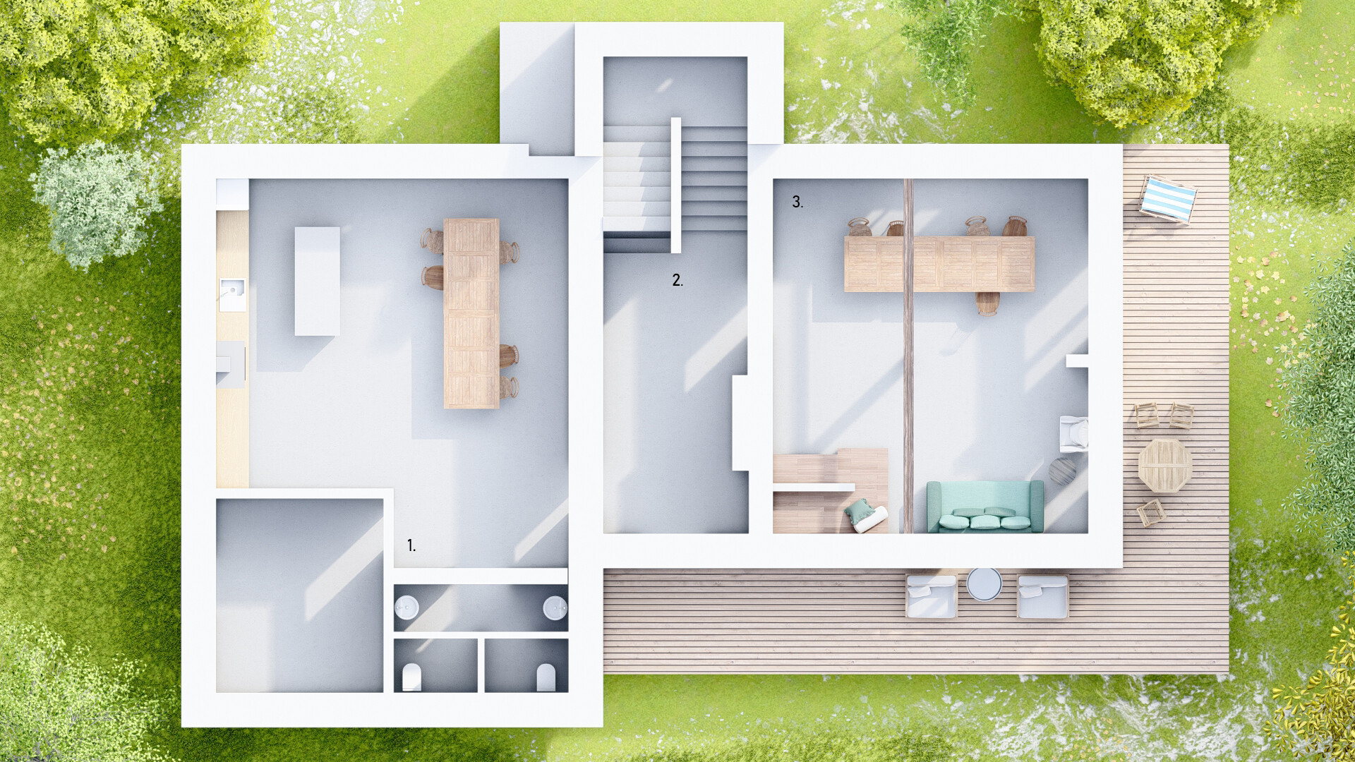 ArtStation - 3D home walk-through. Reconstruction_1