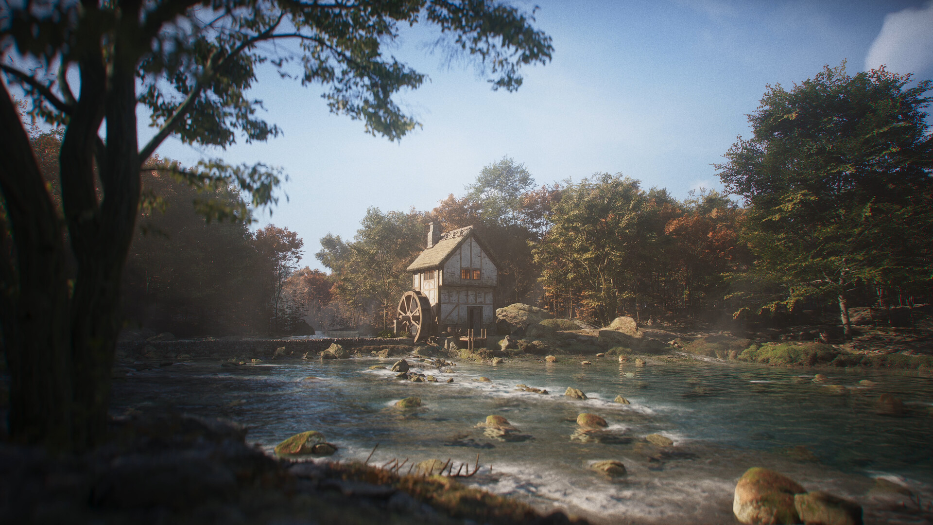Sam Gielen - 'The River' - Unreal Engine 5.3 Fluid Flux Showcase