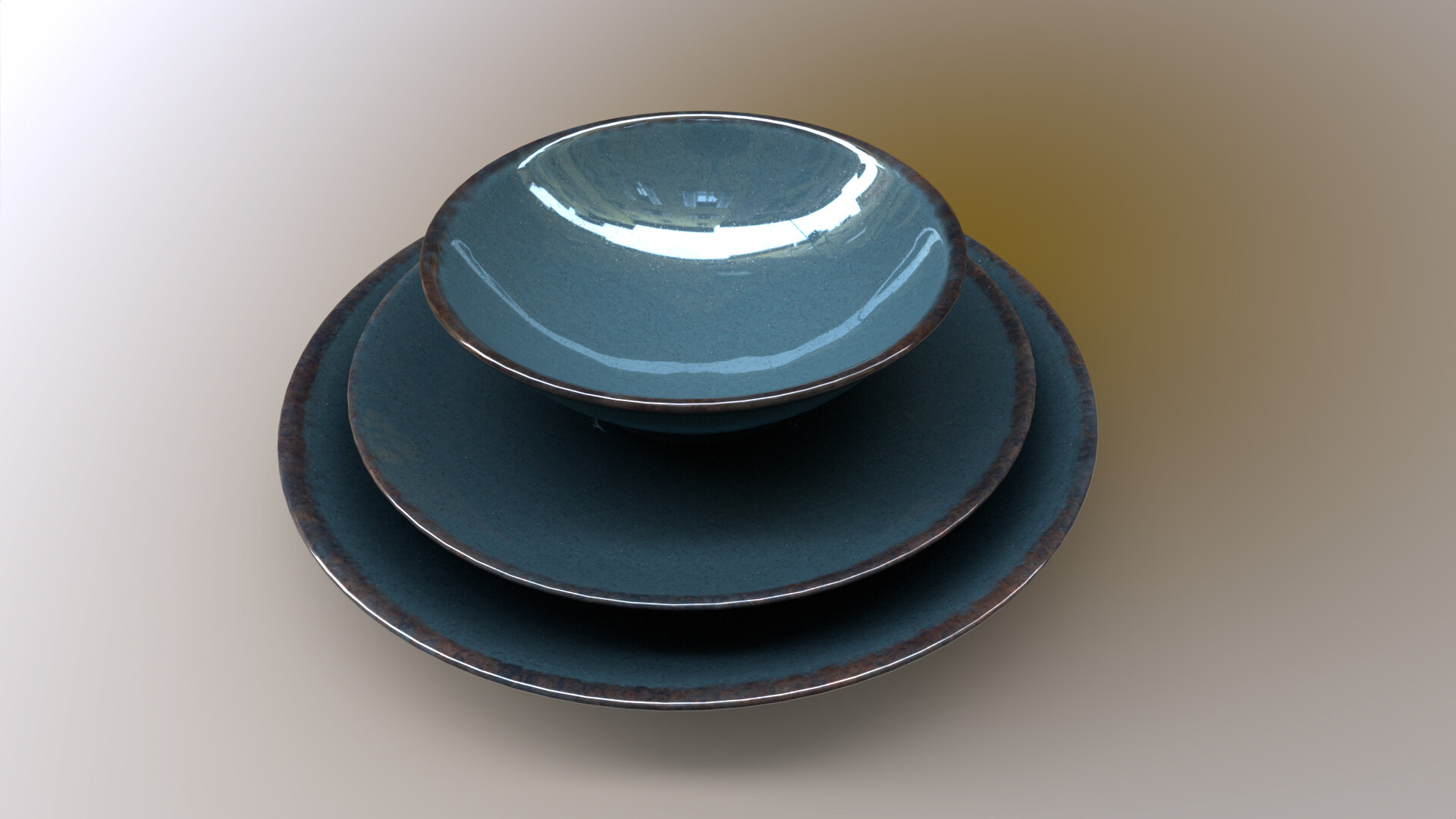 ArtStation - Porcelain Set - Kütahya Porcelain Pearl